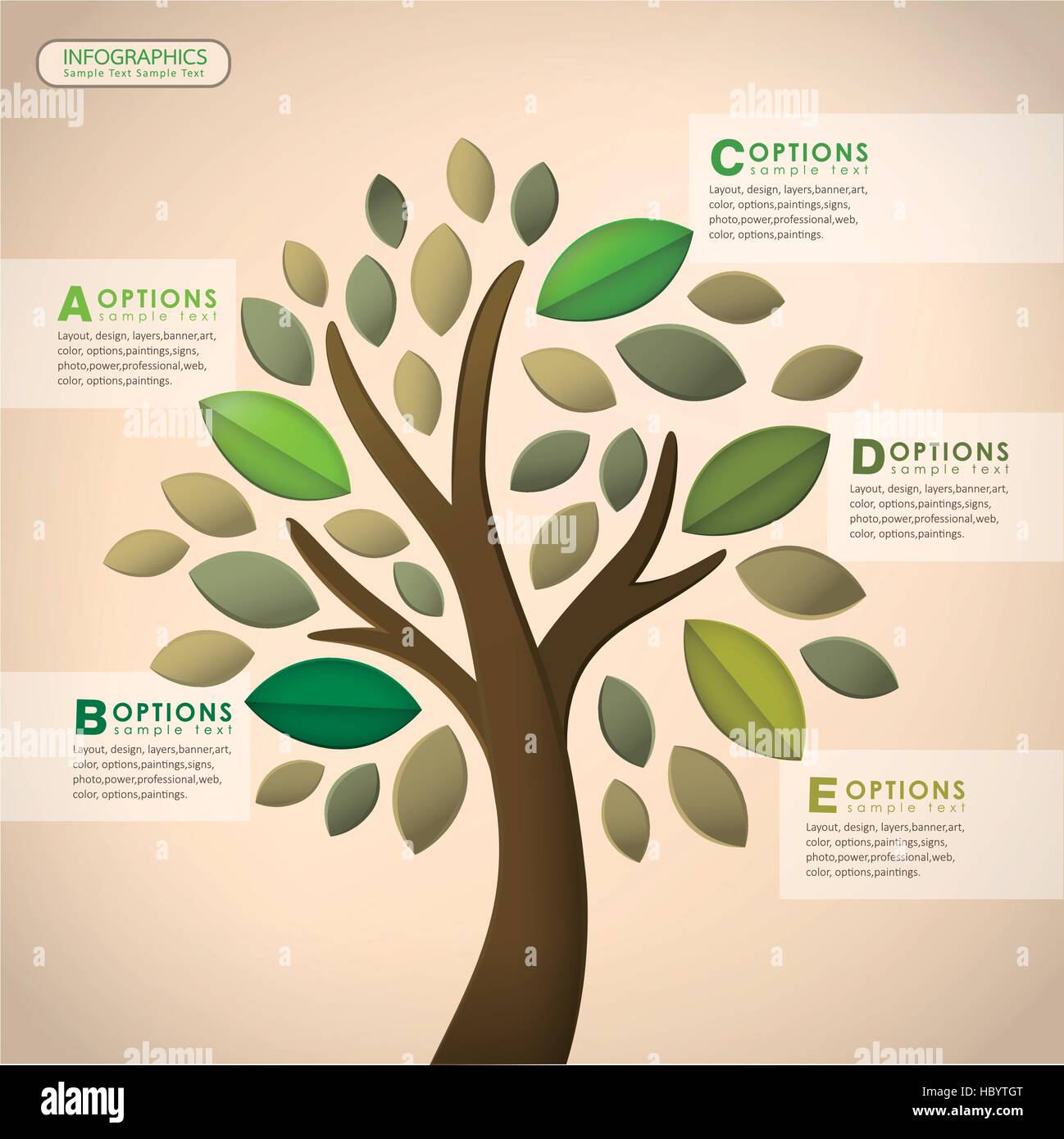 Tree diagram Stock Vector Images - Alamy