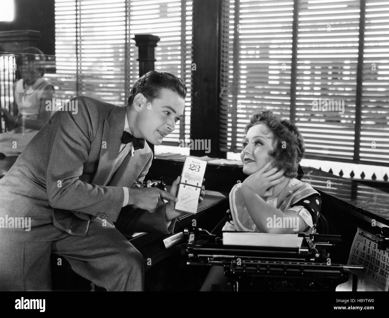 HOT SATURDAY, Edward Woods, Nancy Carroll, 1932 Stock Photo - Alamy