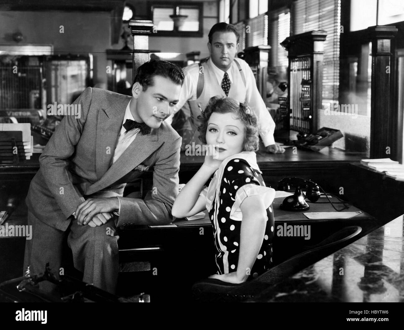 HOT SATURDAY, from left, Edward Woods, Nancy Carroll, Grady Sutton ...