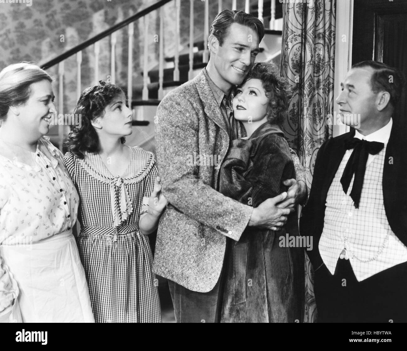 HOT SATURDAY, from left: Jane Darwell, Rose Coghlan, Randolph Scott ...