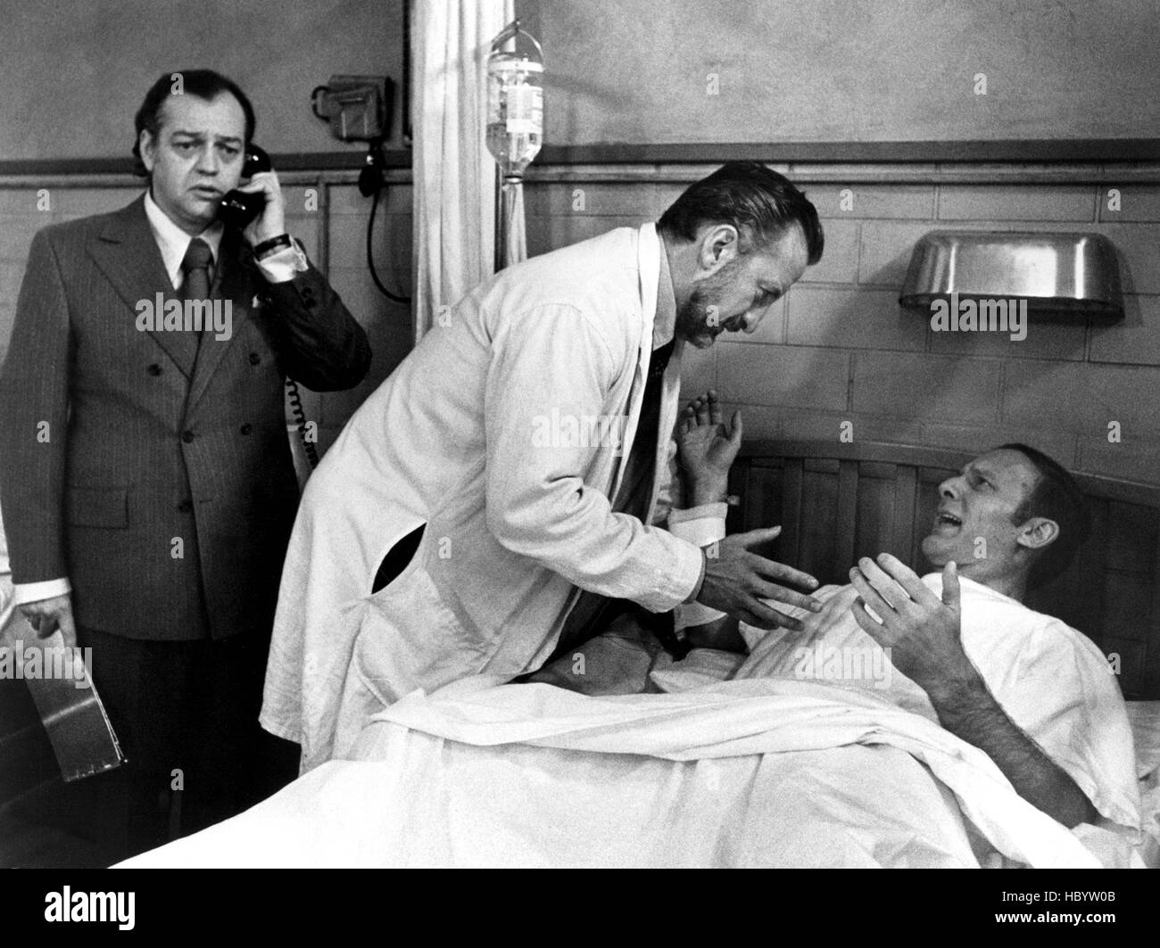 HOSPITAL, Richard Dysart, George C. Scott, Andrew Duncan, 1971 Stock ...