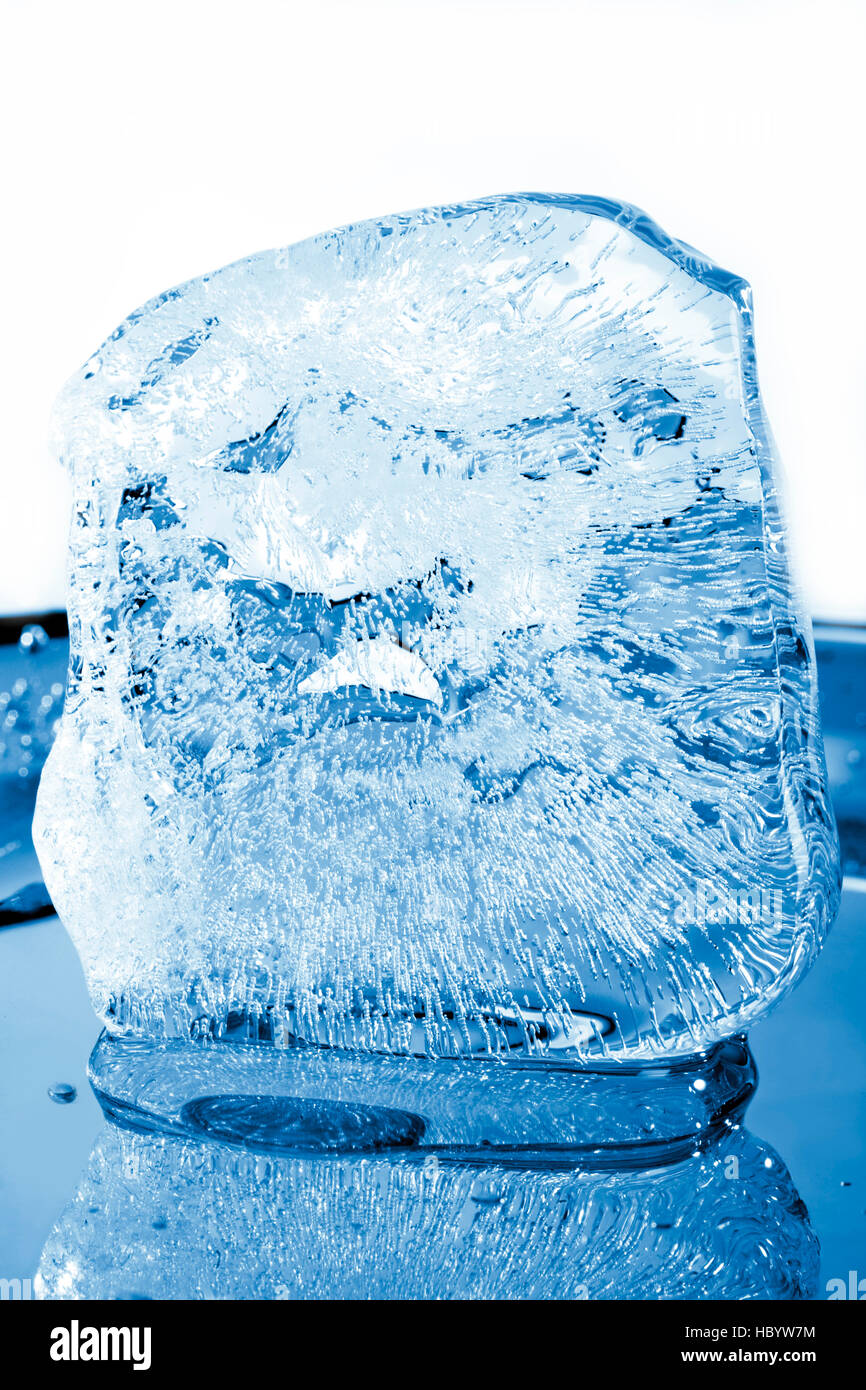 Block of ice Stock Photo - Alamy