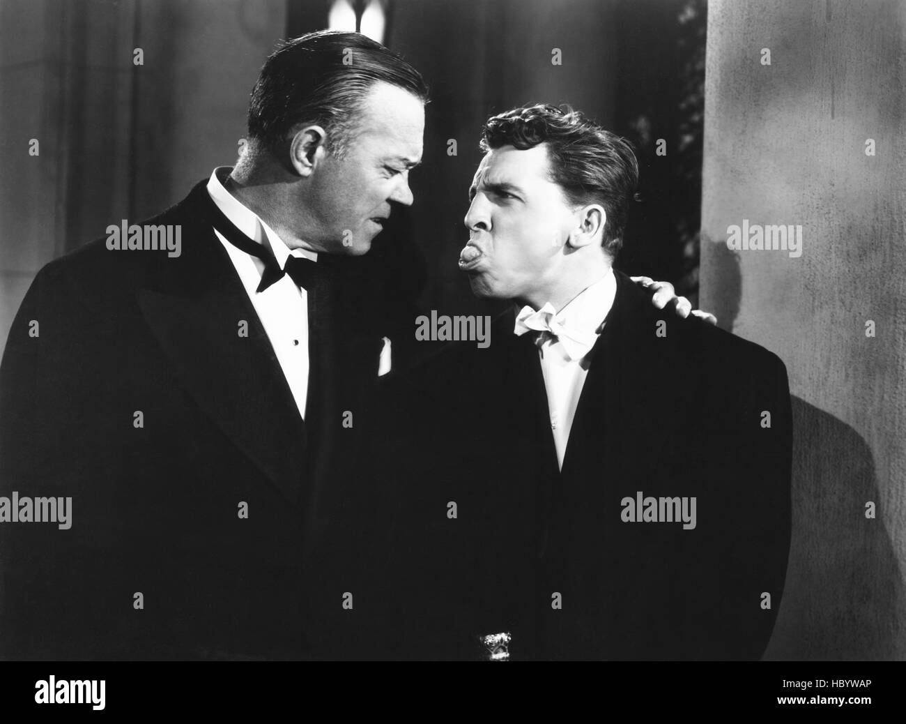 HOLD THAT BLONDE, from left: Donald MacBride, Eddie Bracken, 1945 Stock ...
