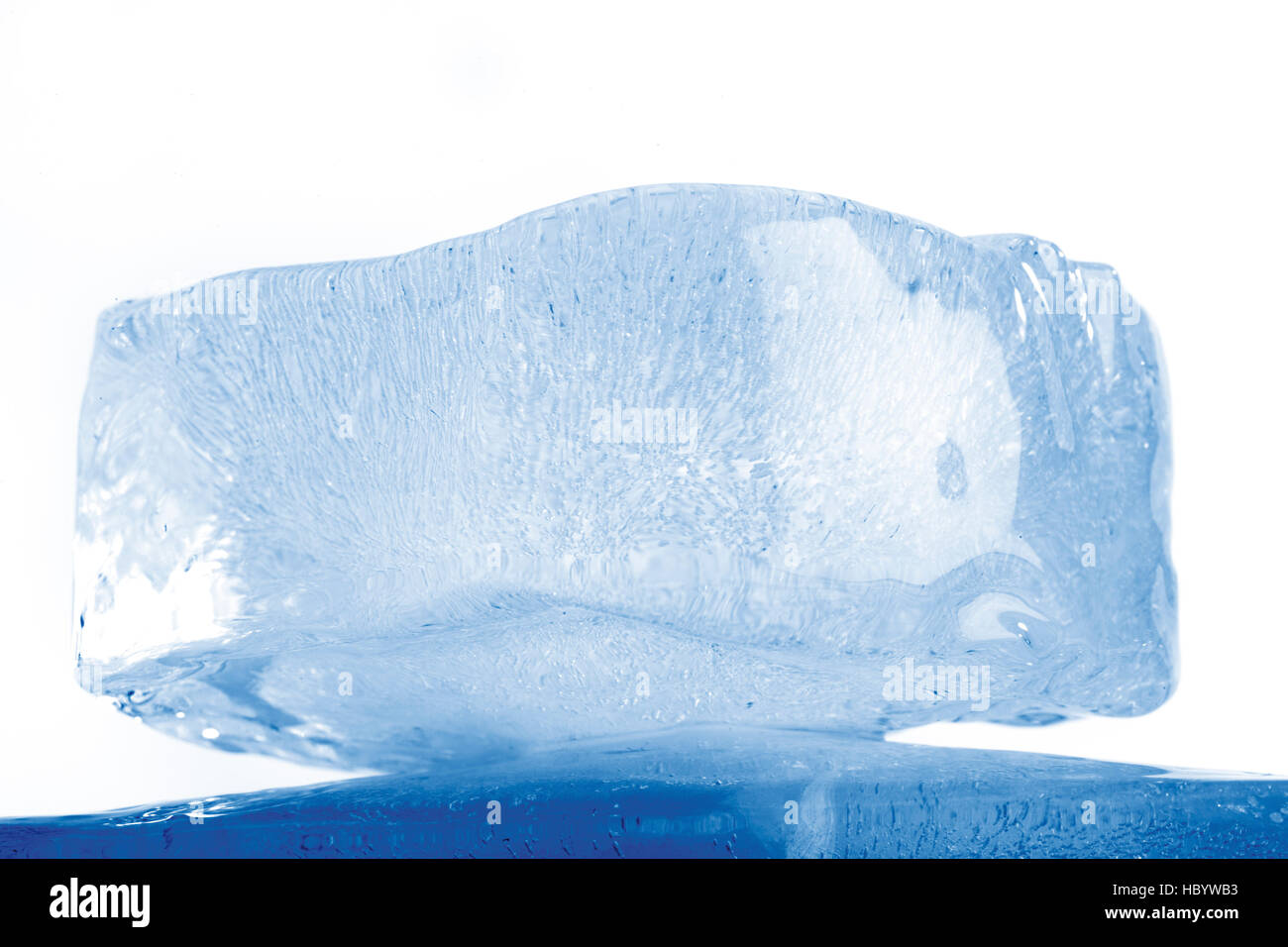 Block of ice Stock Photo - Alamy