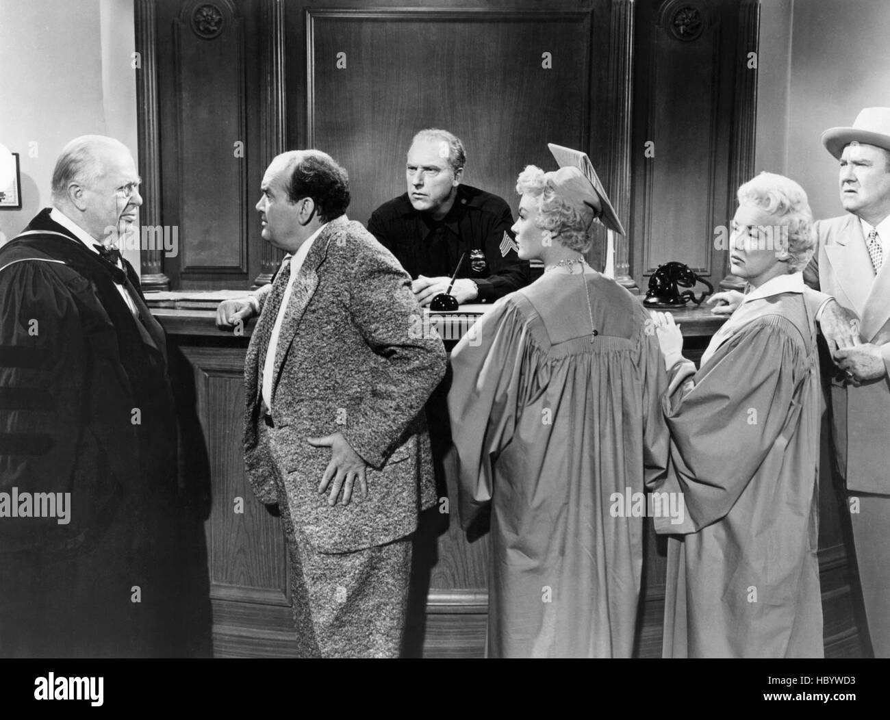HOW TO BE VERY, VERY POPULAR, from left: Charles Coburn, Rhys Williams ...