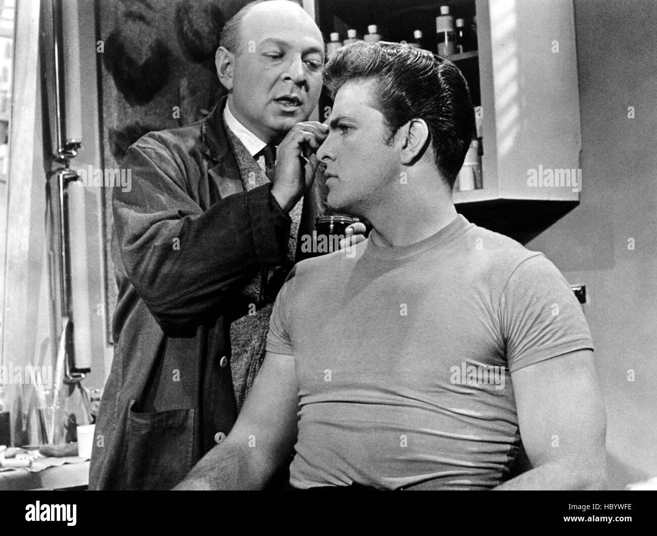 HOW TO MAKE A MONSTER, Robert H. Harris, Gary Conway, 1958 Stock Photo ...