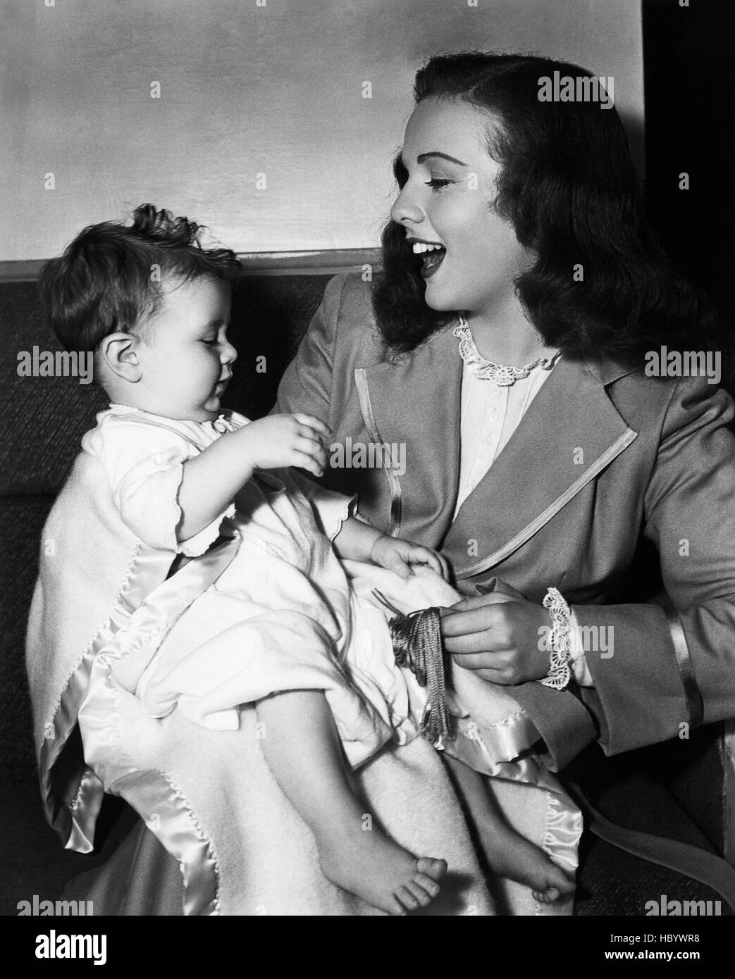 I'LL BE YOURS, Willene Luckett, Deanna Durbin, 1947 Stock Photo - Alamy