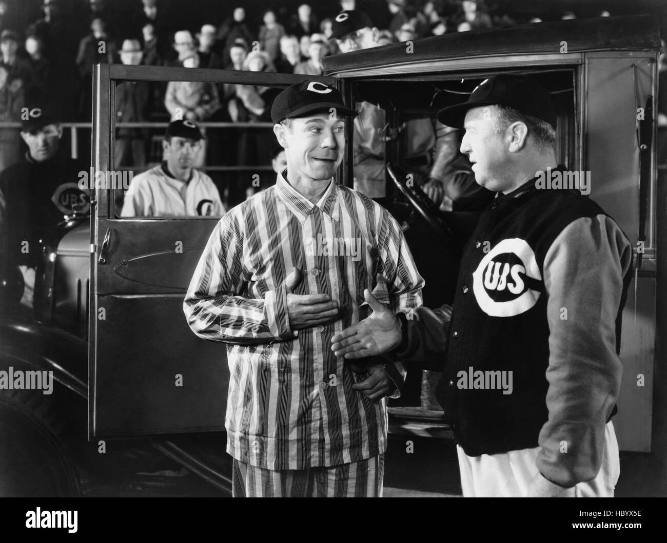 ALIBI IKE, from left, Joe E. Brown, William Frawley, 1935 Stock Photo ...