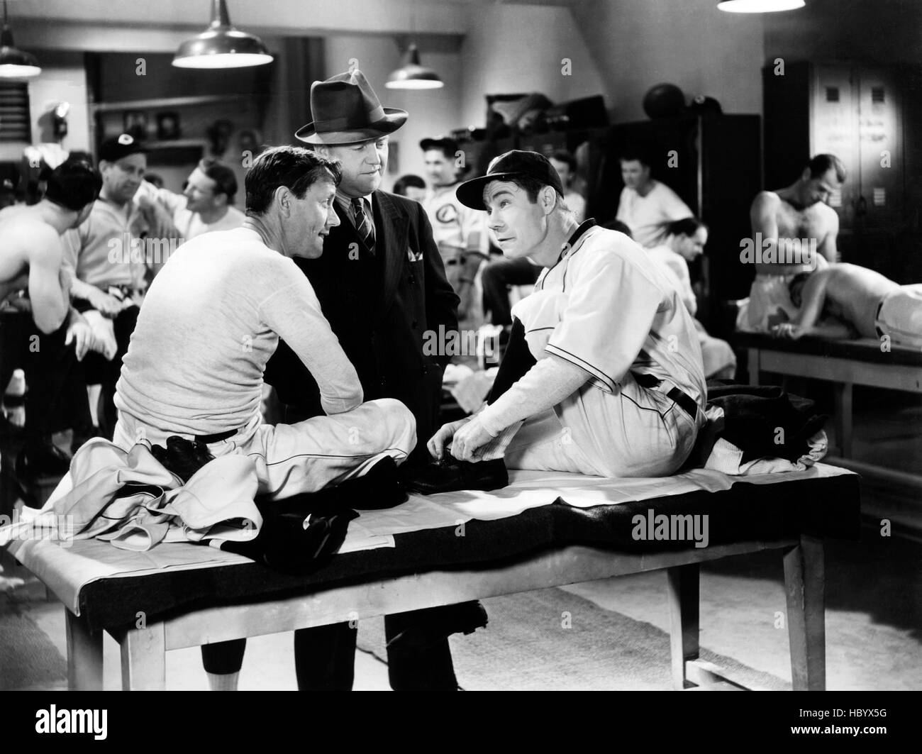 ALIBI IKE, from left, Roscoe Karns, William Frawley, Joe E. Brown, 1935 ...