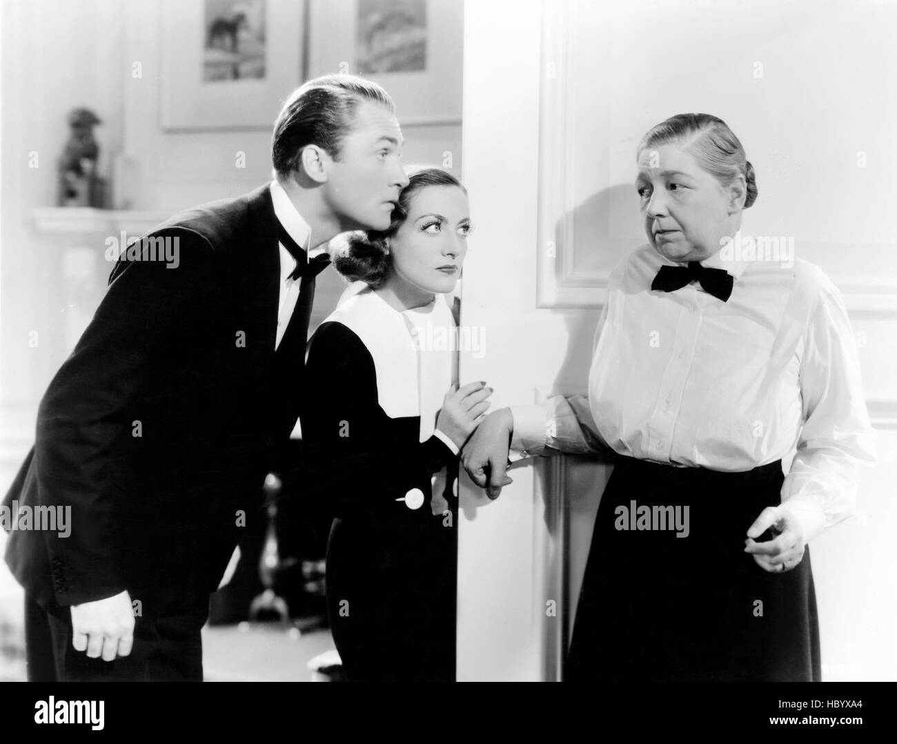 I LIVE MY LIFE, from left: Brian Aherne, Joan Crawford, Esther Dale ...