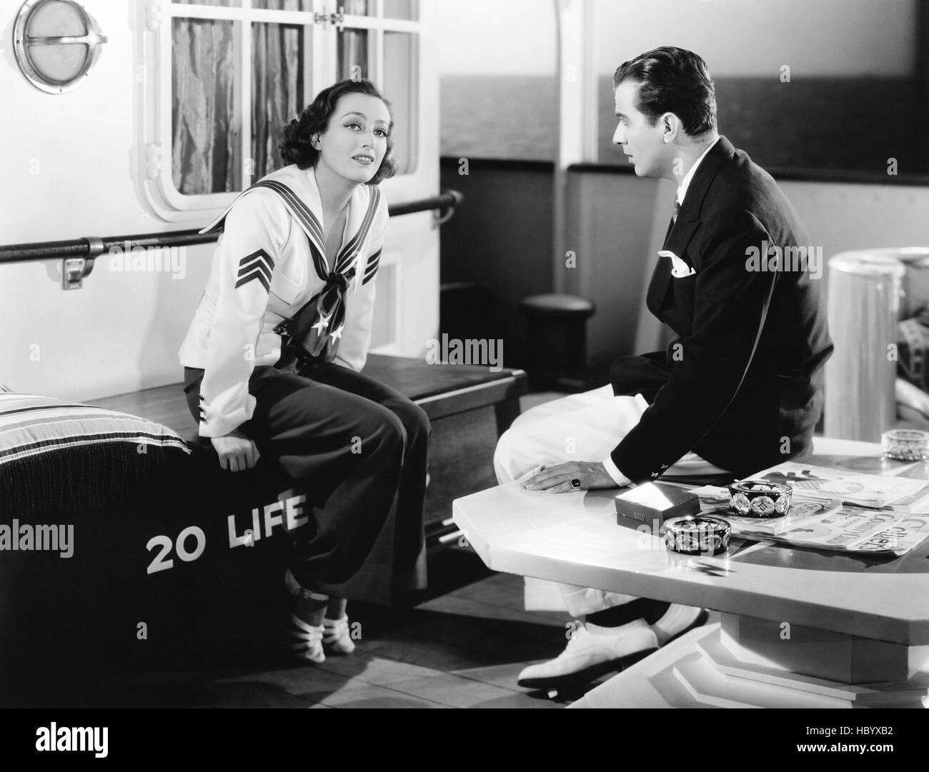 I LIVE MY LIFE, from left, Joan Crawford, Fred Keating, 1935 Stock ...