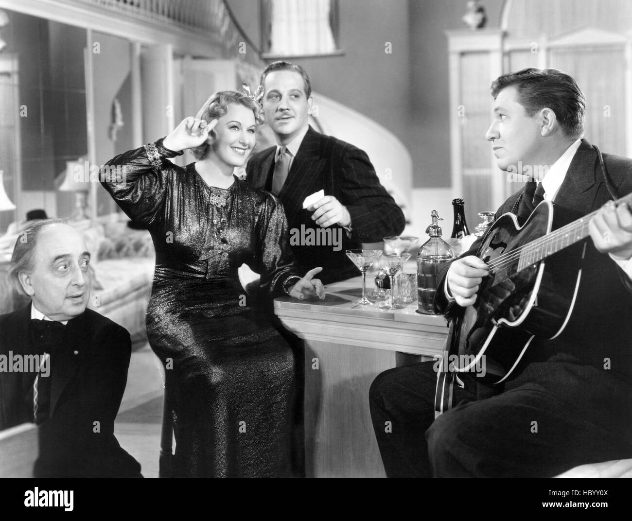 I'LL TAKE ROMANCE, from left: Ferdinand Gottschalk, Grace Moore, Melvyn ...