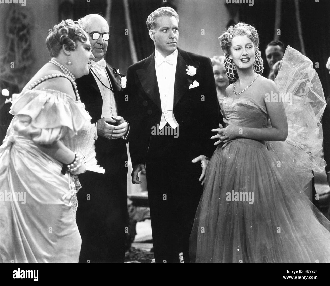 I MARRIED AN ANGEL, Grace Hayle (left), Nelson Eddy (second from right ...