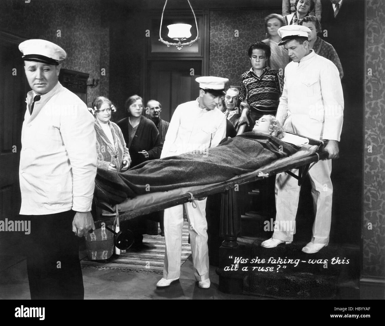 IMPATIENT MAIDEN, Monte Montague (holding stretcher left), Lew Ayres ...