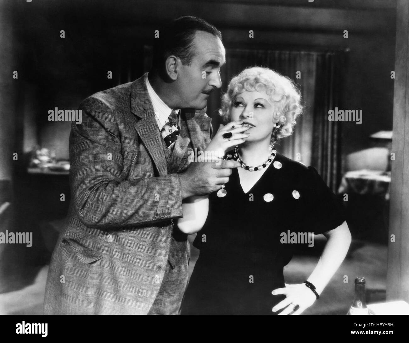 I'M NO ANGEL, William B. Davidson, Mae West, 1933 Stock Photo - Alamy