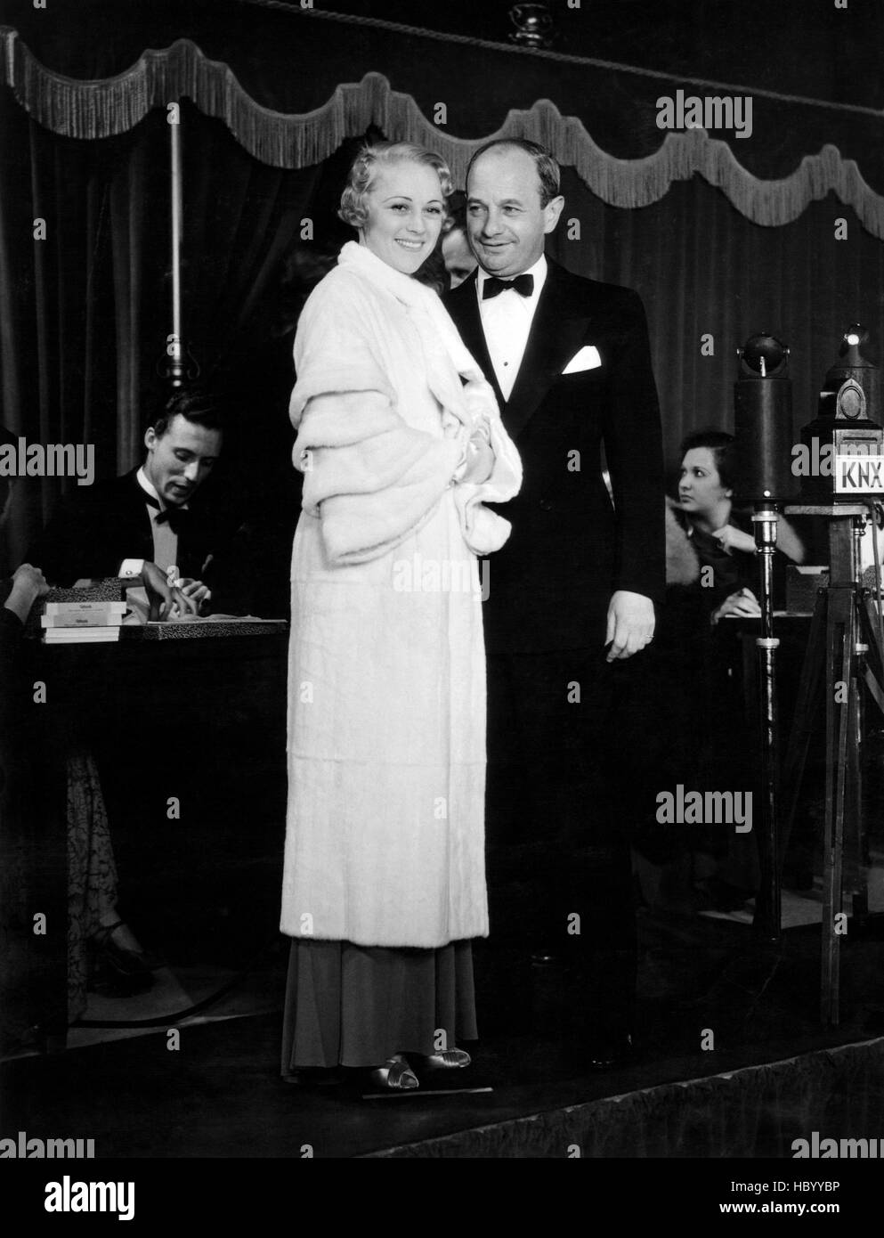 I'M NO ANGEL, from left: Sally Eilers, Harry Joe Brown, attending movie ...