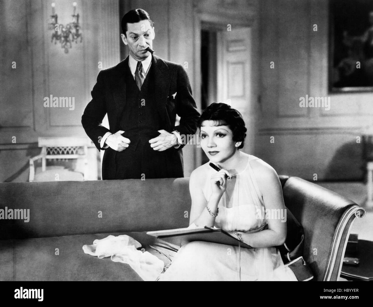 IMITATION OF LIFE, Ned Sparks, Claudette Colbert, 1934 Stock Photo - Alamy