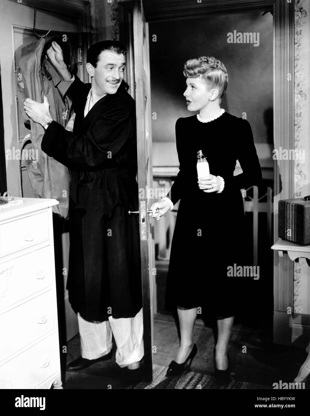 THE IMPATIENT YEARS, from left, Lee Bowman, Jean Arthur, 1944 Stock ...