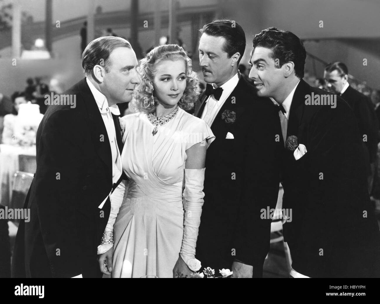 I WAKE UP SCREAMING, from left: Alan Mowbray, Carole Landis, Allyn ...