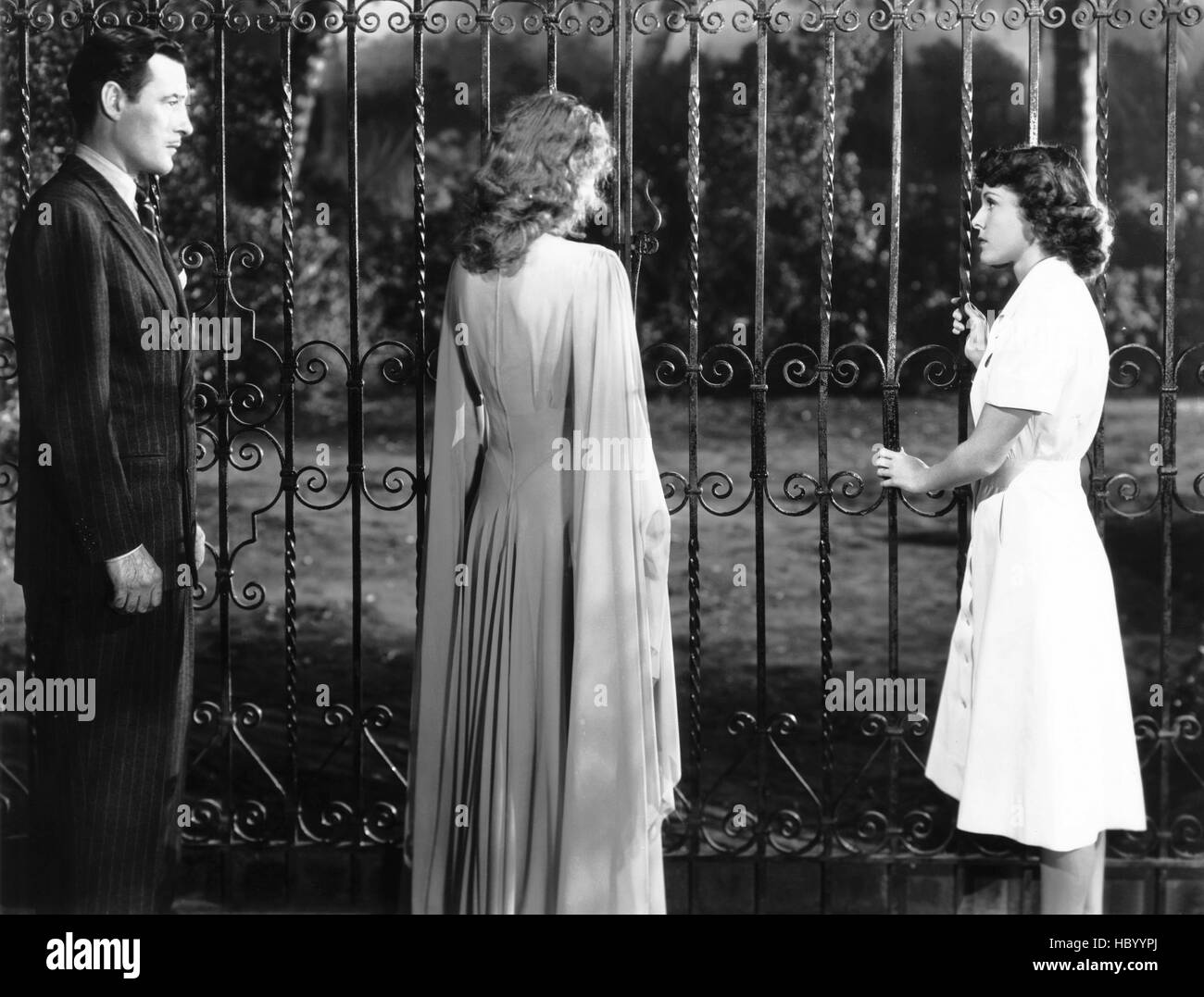 I WALKED WITH A ZOMBIE, from left, Tom Conway, Christine Gordon ...