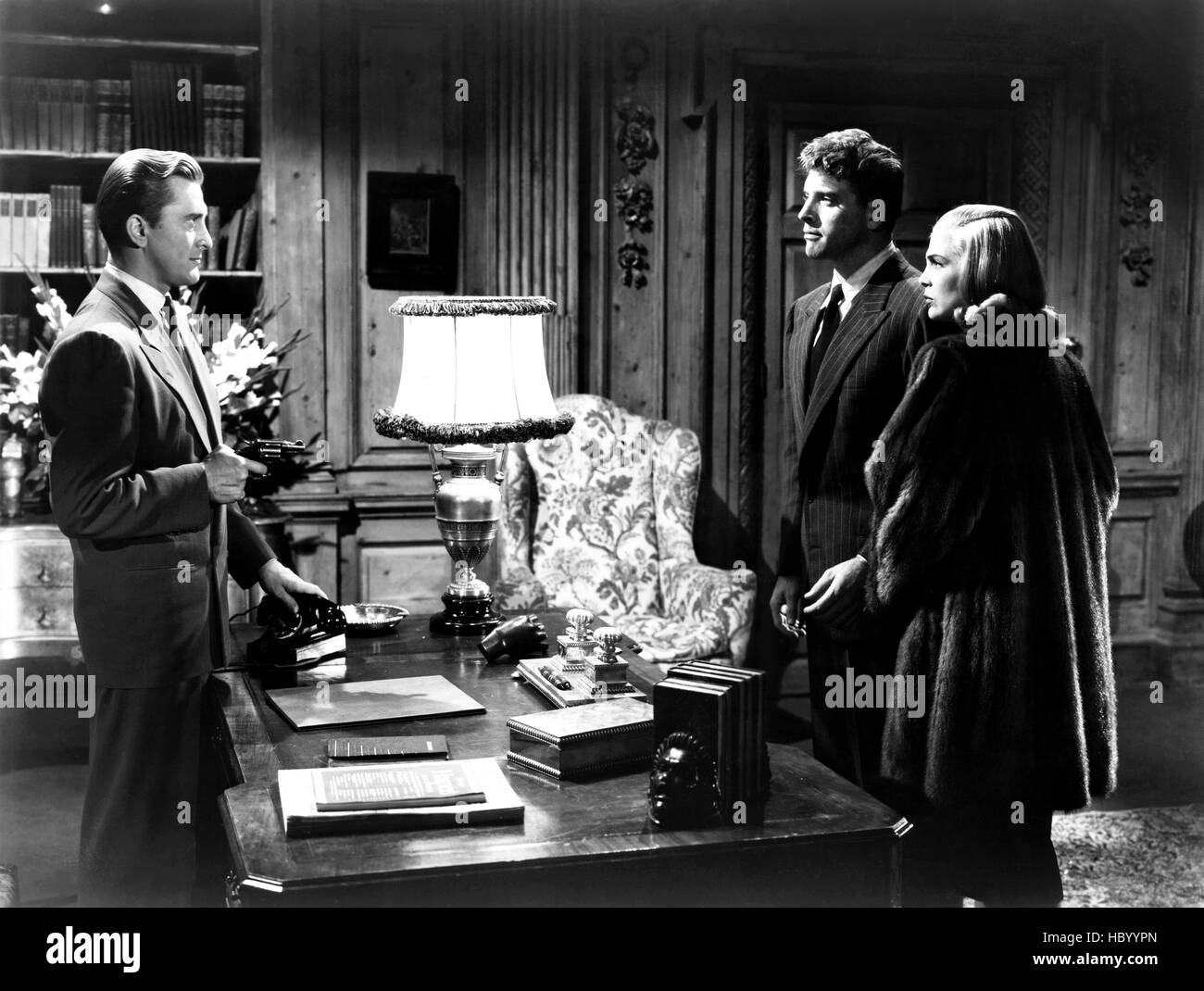 I WALK ALONE, from left, Kirk Douglas, Burt Lancaster, Lizabeth Scott, 1948 Stock Photo - Alamy
