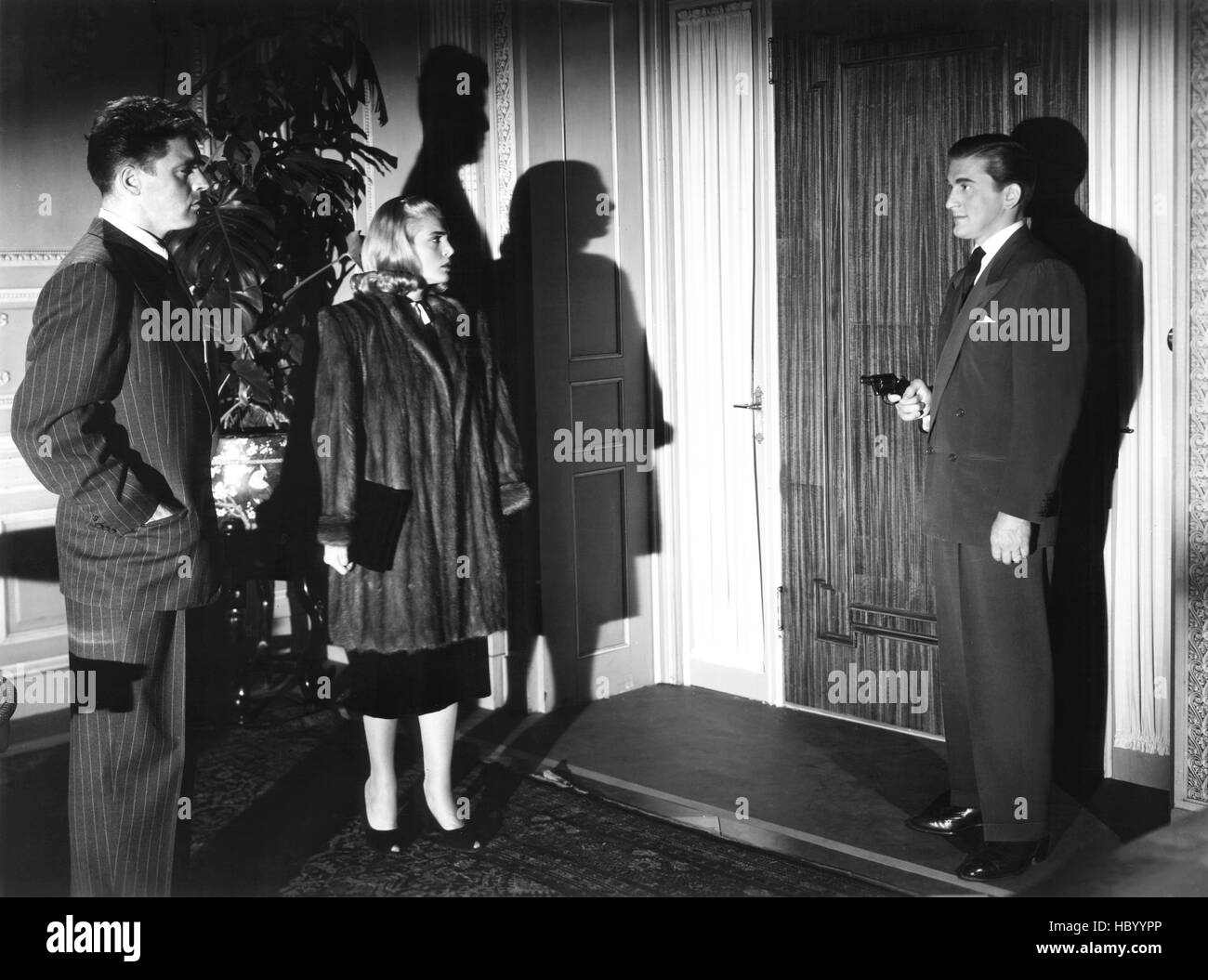 I WALK ALONE, from left, Burt Lancaster, Lizabeth Scott, Kirk Douglas, 1948 Stock Photo - Alamy