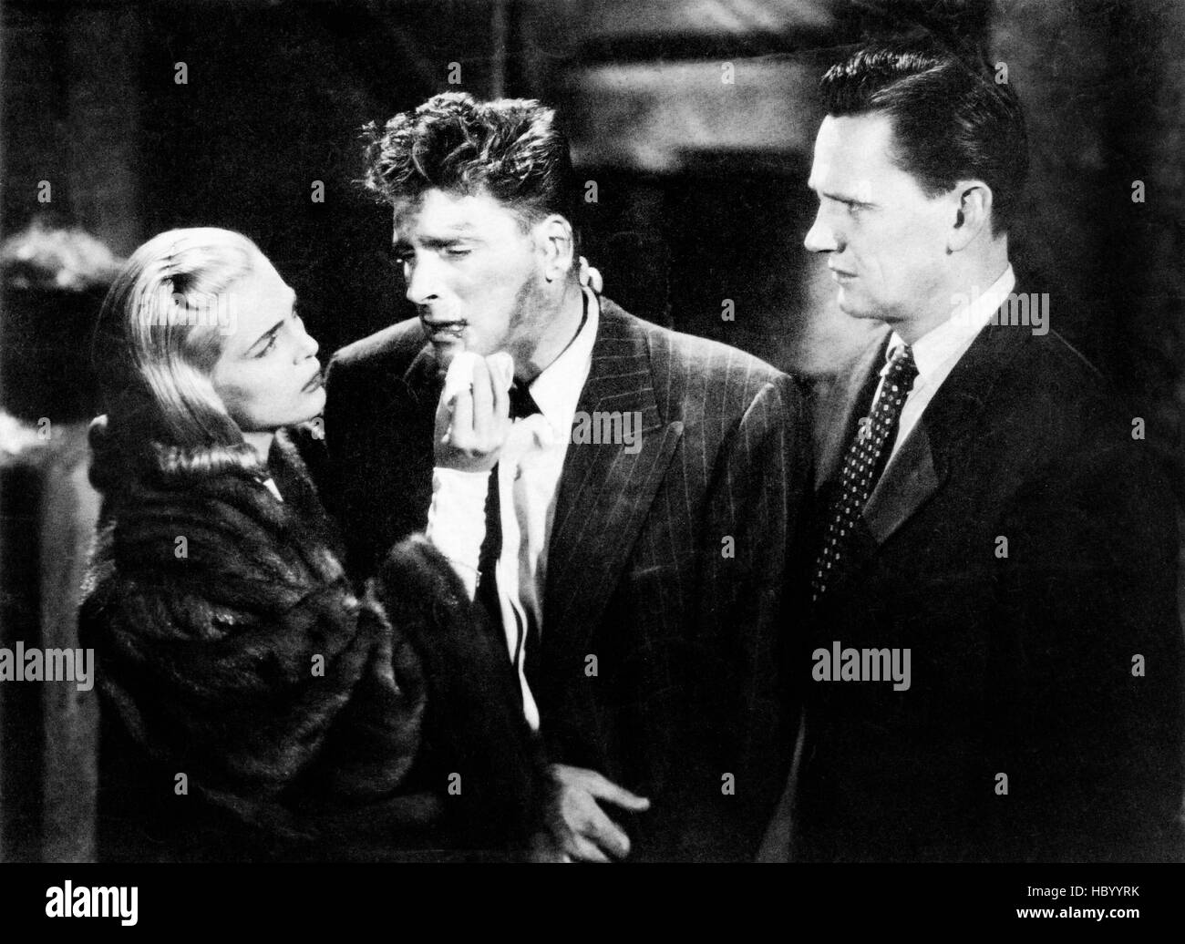 I WALK ALONE, from left: Lizabeth Scott, Burt Lancaster, Wendell Corey, 1948 Stock Photo - Alamy