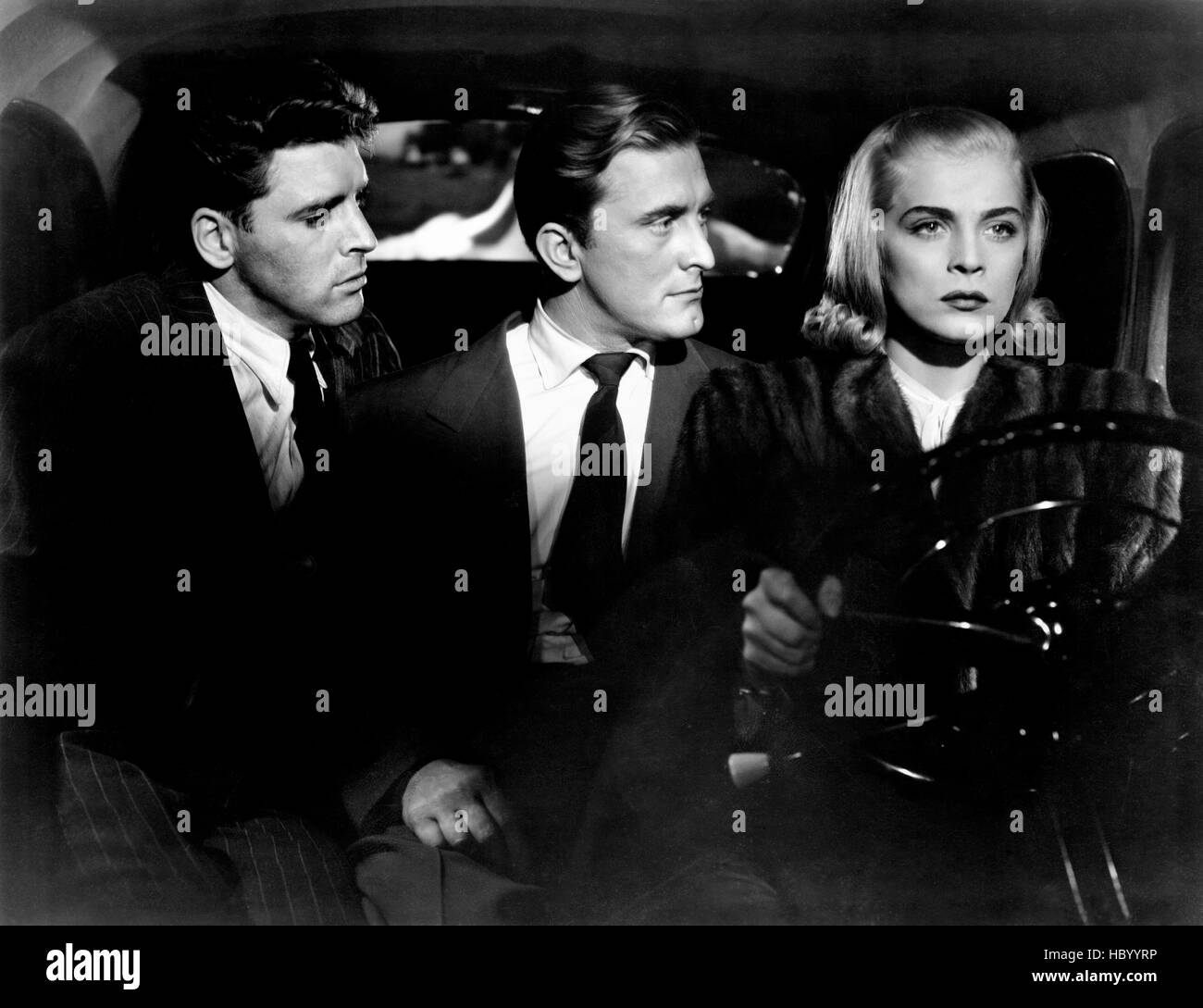 I WALK ALONE, from left, Burt Lancaster, Kirk Douglas, Lizabeth Scott, 1948 Stock Photo - Alamy