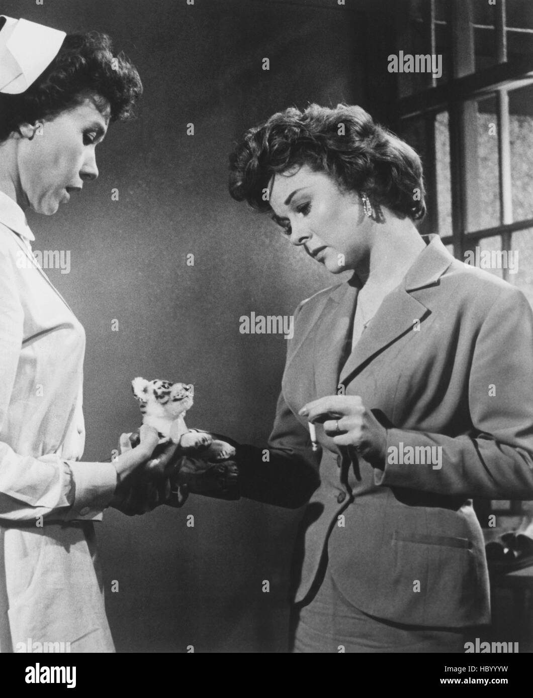 I WANT TO LIVE, from left: Alice Backus, Susan Hayward, 1958 Stock ...