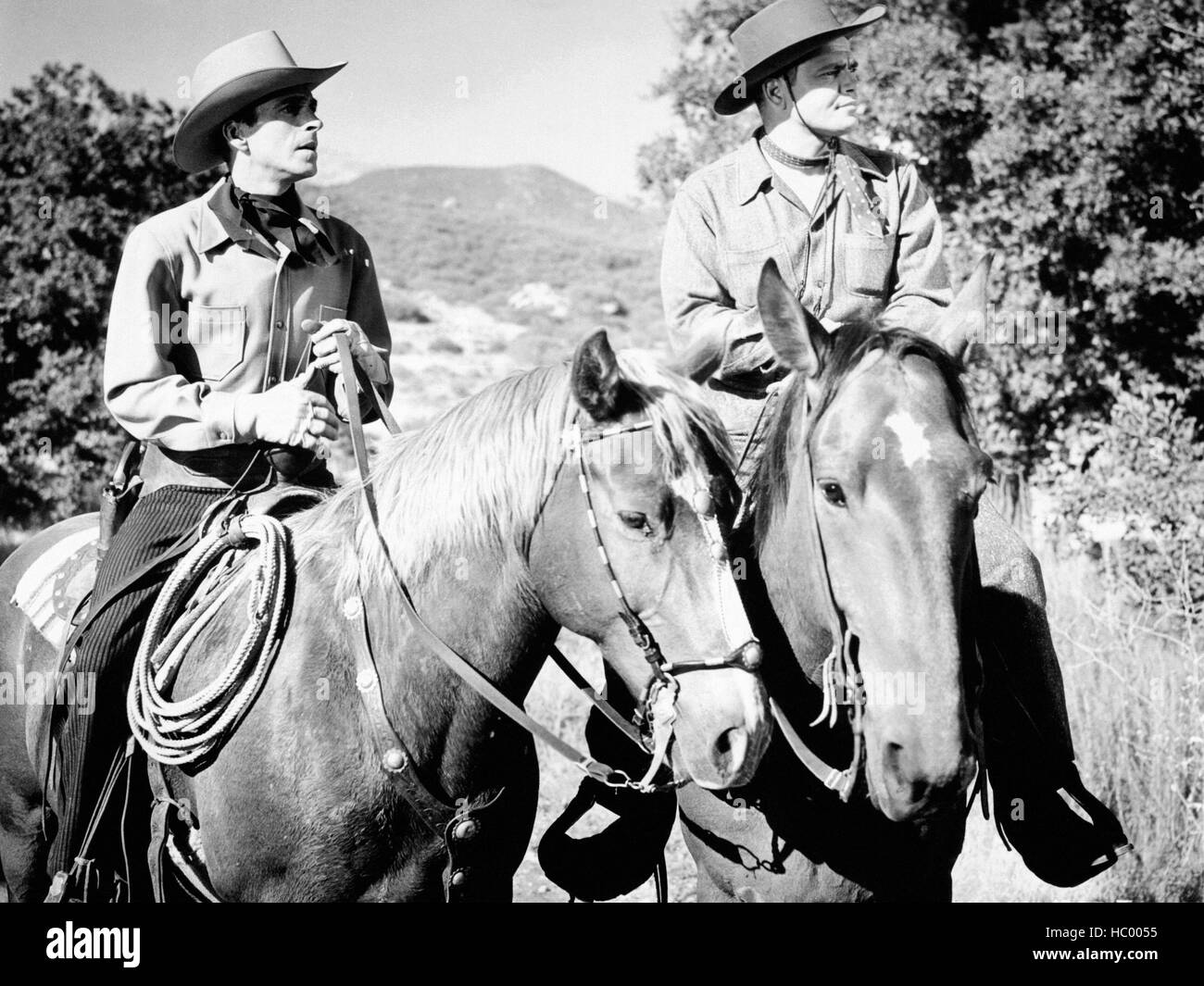 THE JAMES BROTHERS OF MISSOURI, from left, Keith Richards, Robert Bice ...