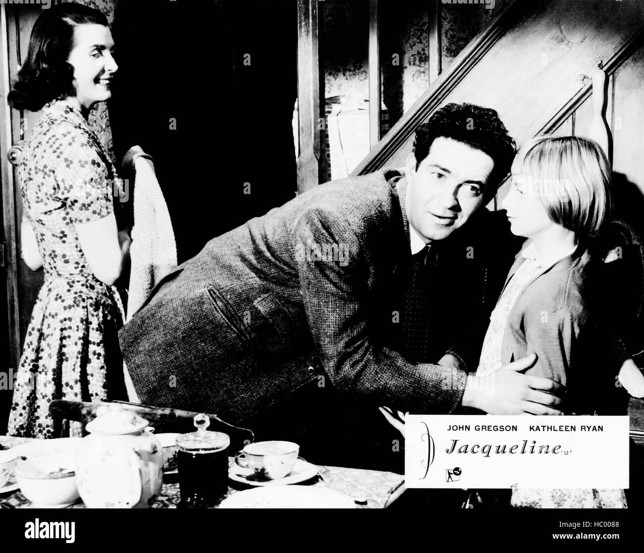 JACQUELINE, from left: Kathleen Ryan, John Gregson, Jacqueline ryan ...