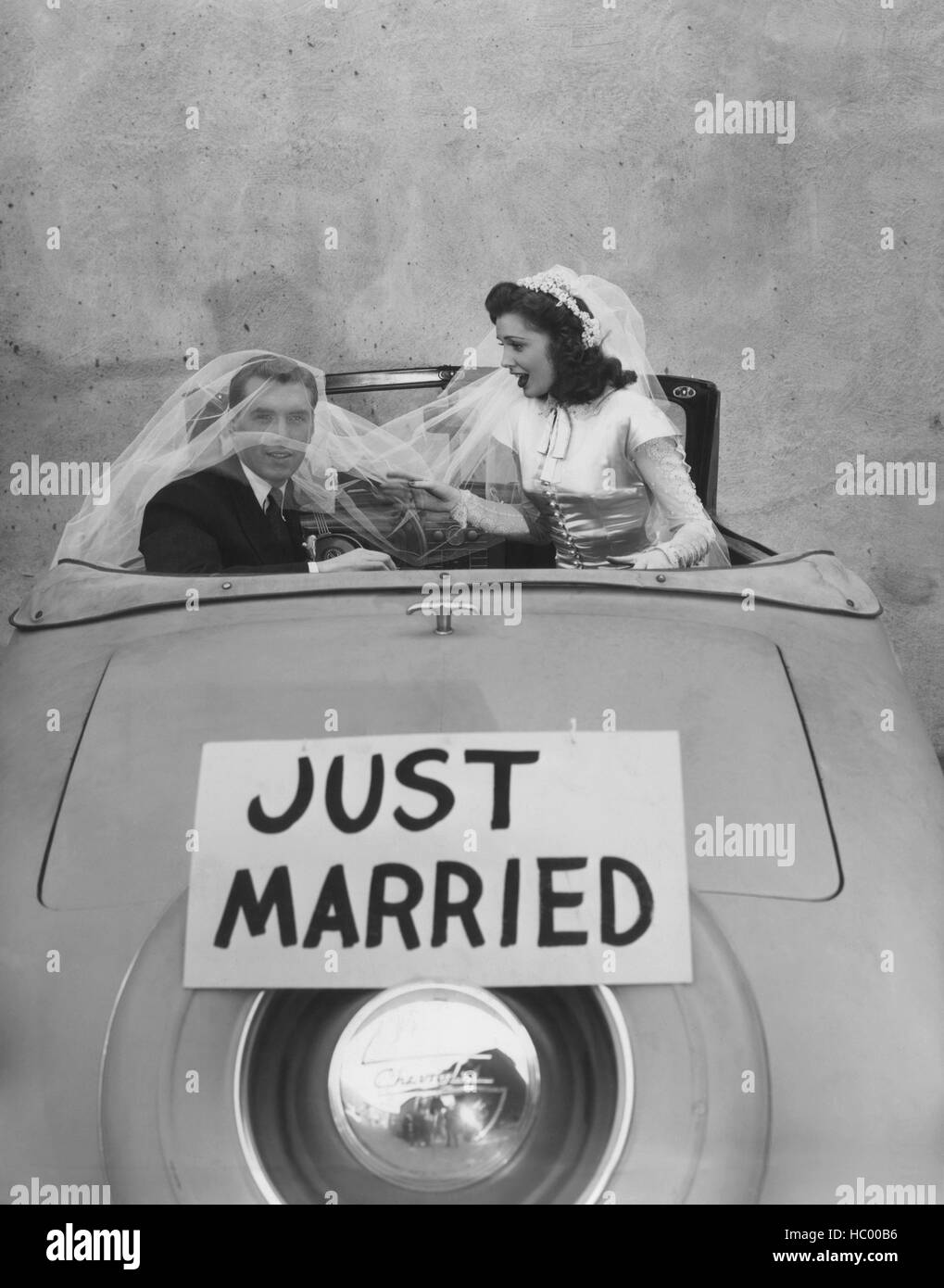 JANIE GETS MARRIED, from left: Robert Hutton, Joan Leslie, 1946 Stock ...