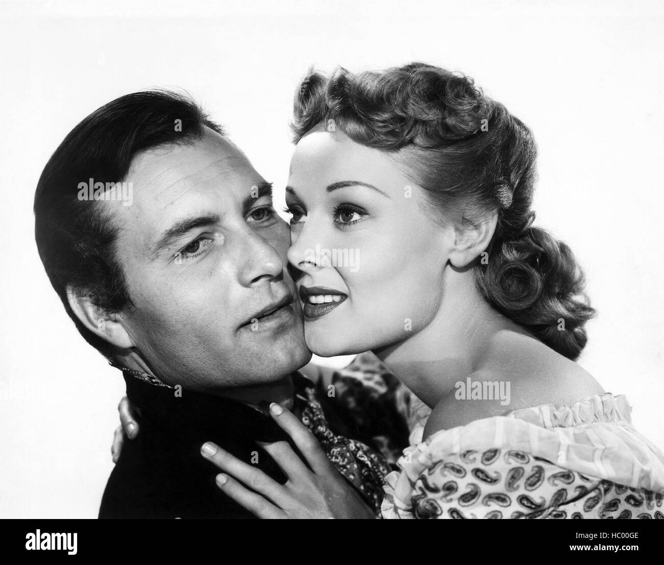 JACK MCCALL DESPERADO, from left: George Montgomery, Angela Stevens ...
