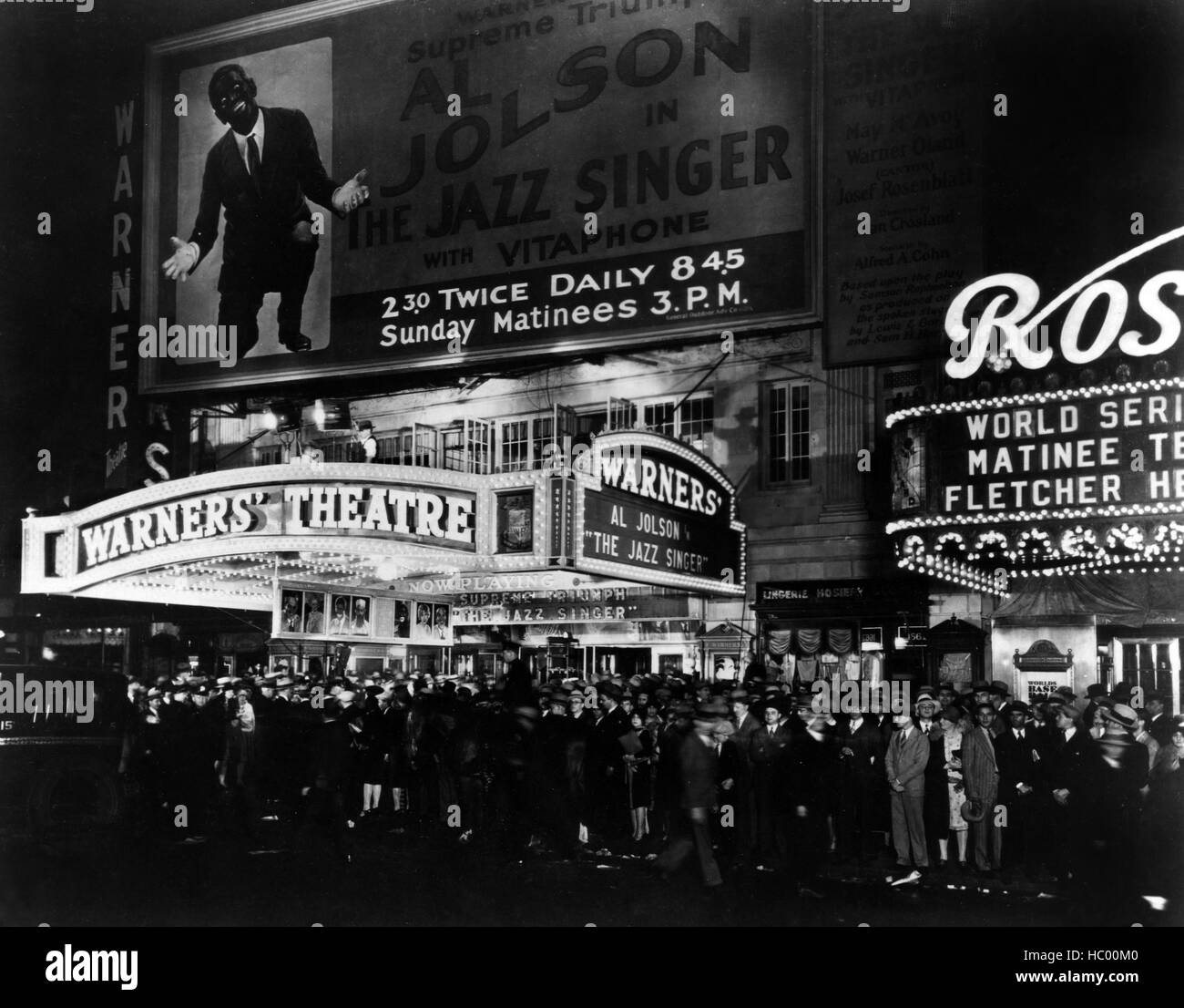 THE JAZZ SINGER, 1927 Stock Photo - Alamy