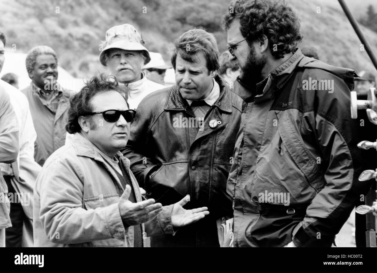 JACK THE BEAR, from left: Danny DeVito, producer Bruce Gilbert ...