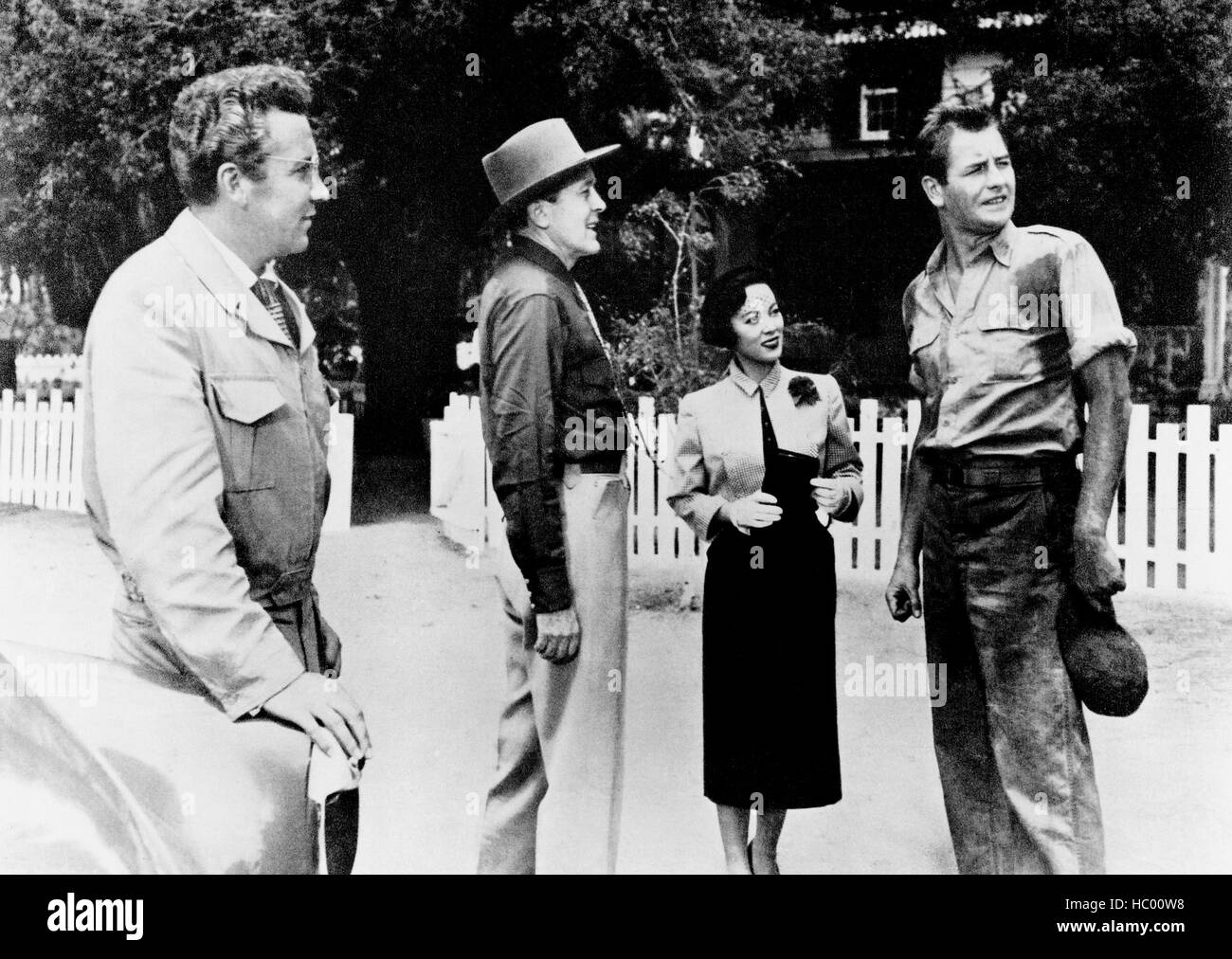 JAPANESE WAR BRIDE, from left: Cameron Mitchell, James Bell, Shirley ...