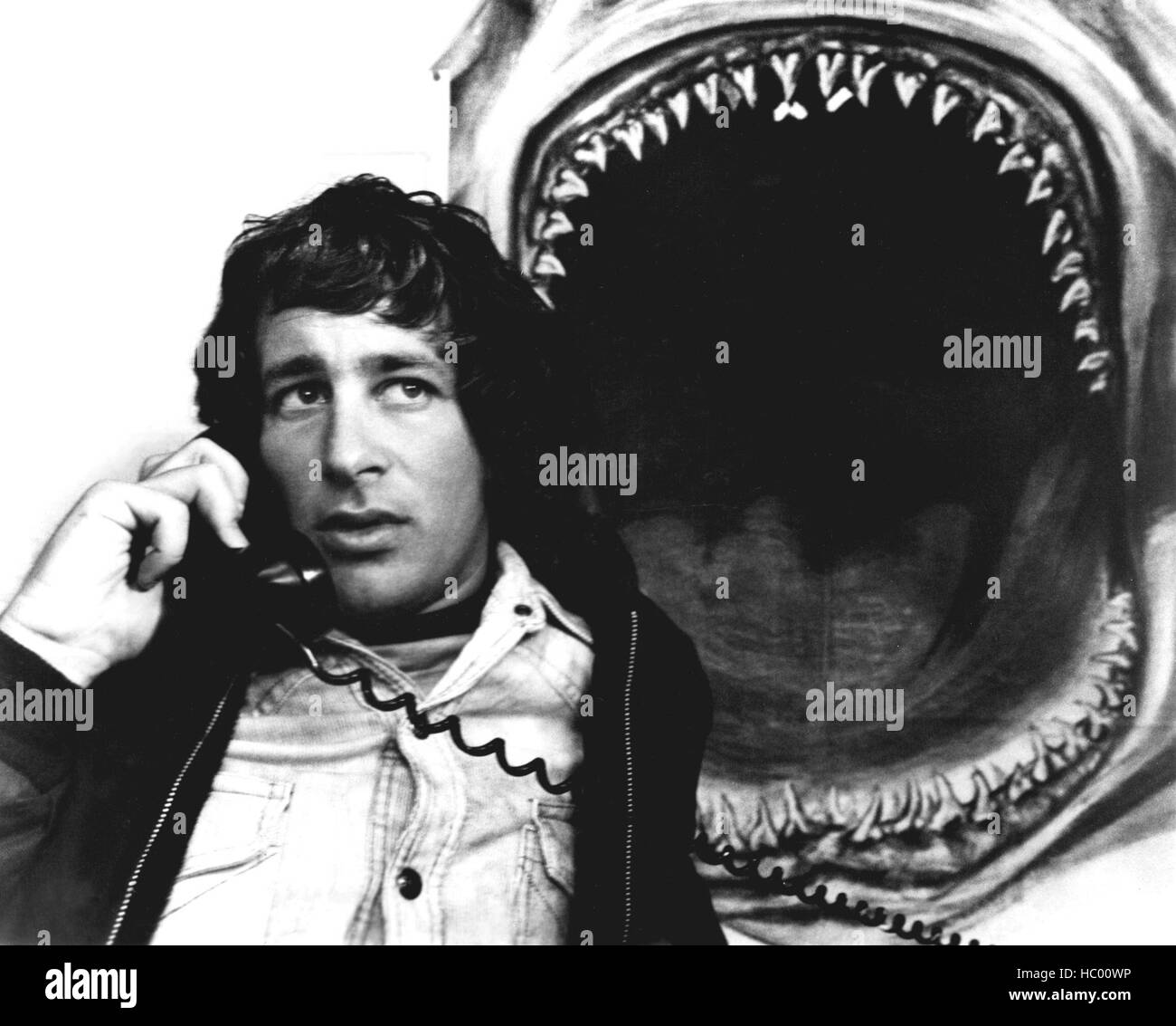 JAWS, Director Steven Spielberg, 1975 Stock Photo - Alamy