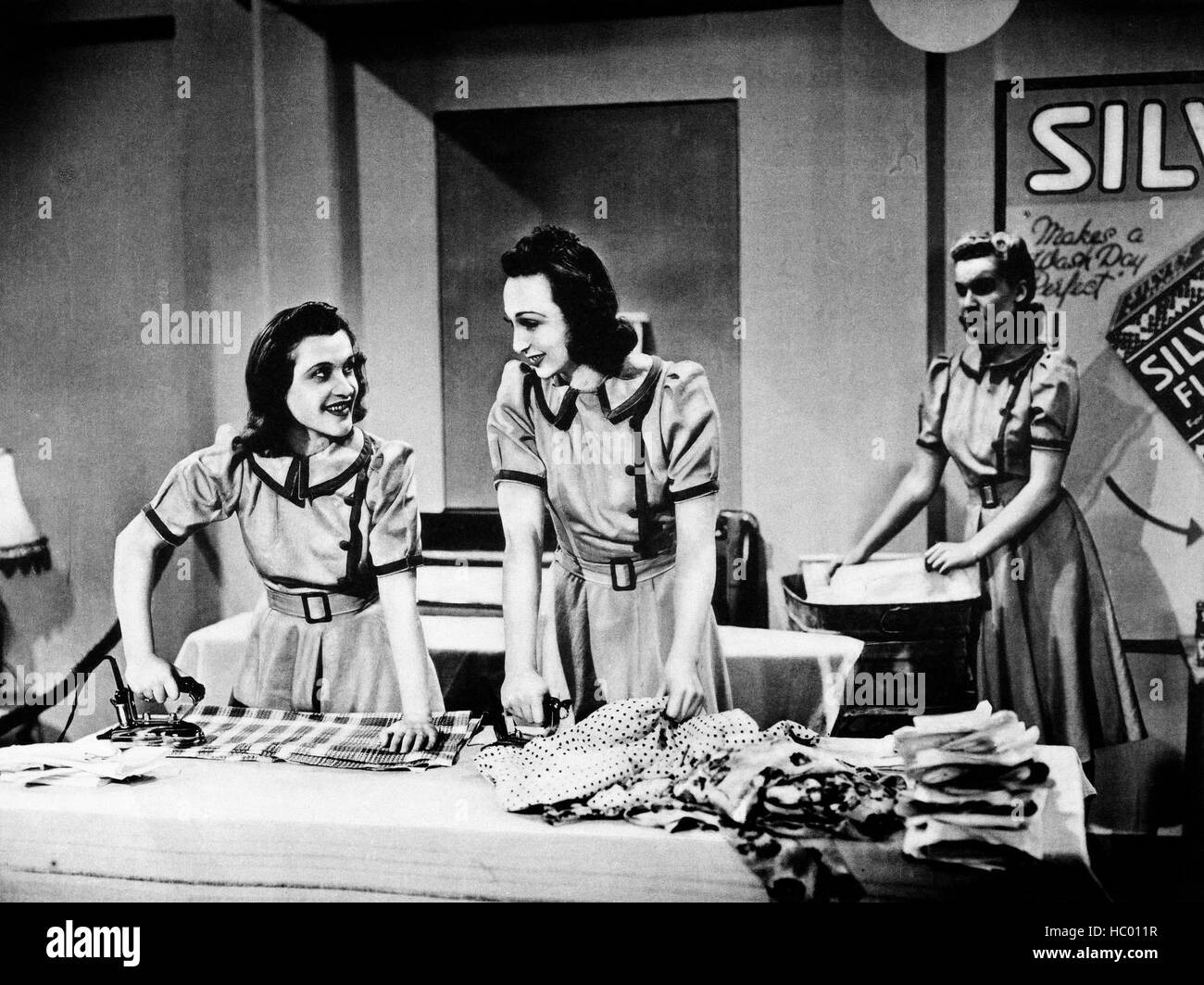 JEANNIE, front from left: Barbara Mullen, Googie Withers, 1941 Stock ...