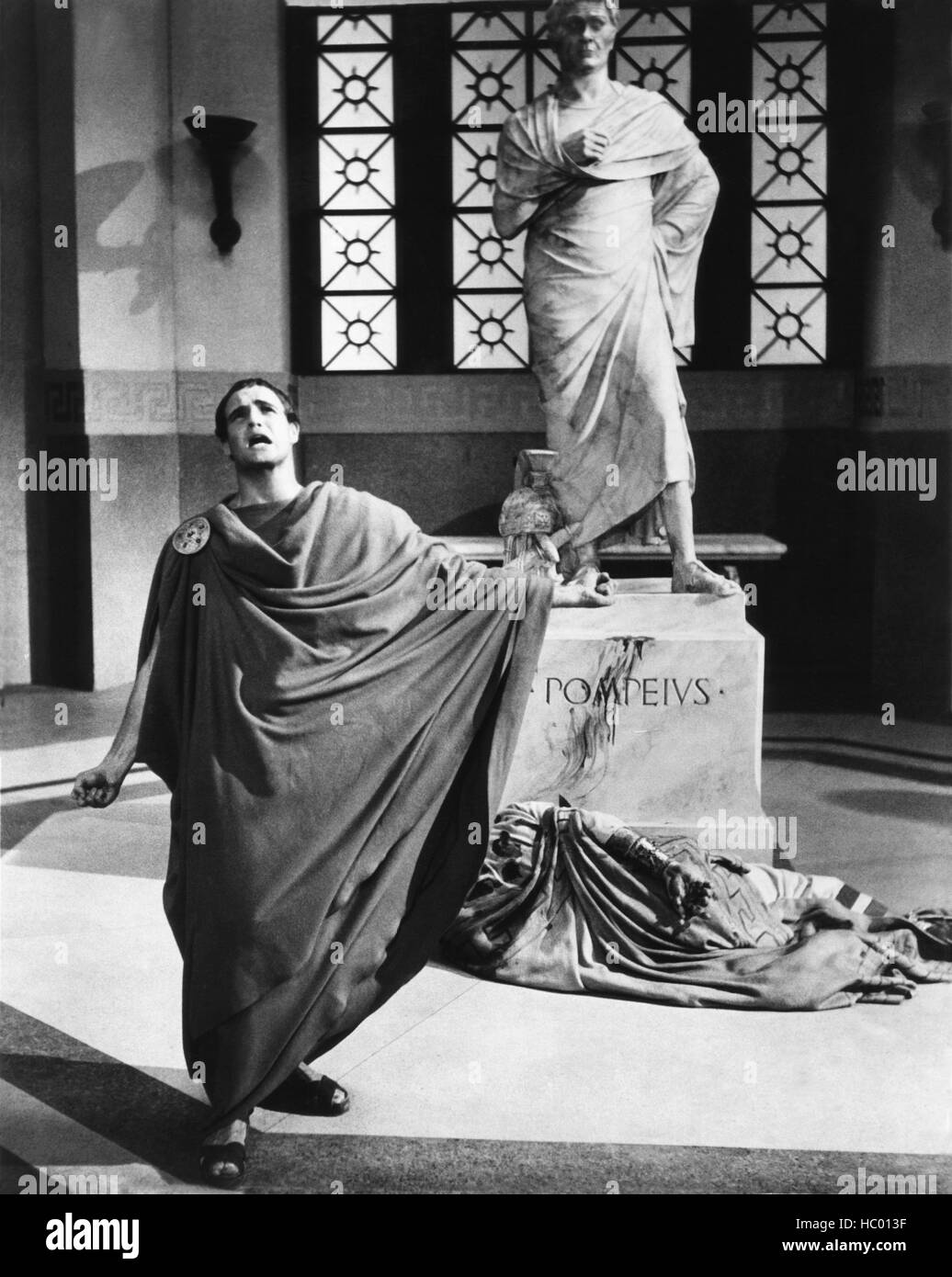 JULIUS CAESAR, Marlon Brando, 1953 Stock Photo - Alamy