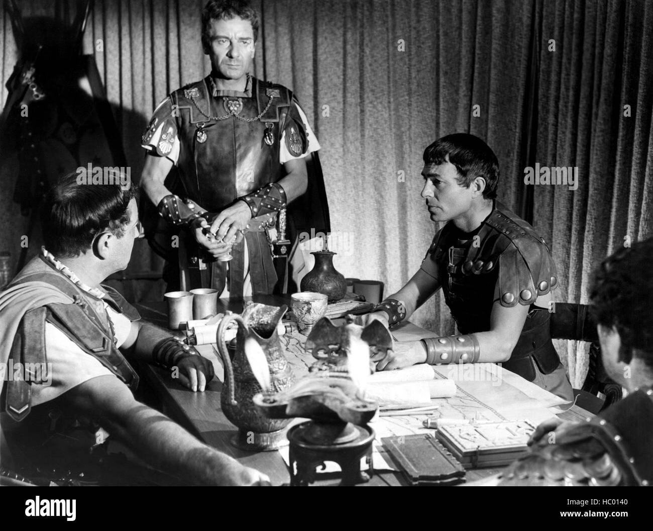 JULIUS CAESAR, John Gielgud, James Mason, 1953 Stock Photo - Alamy
