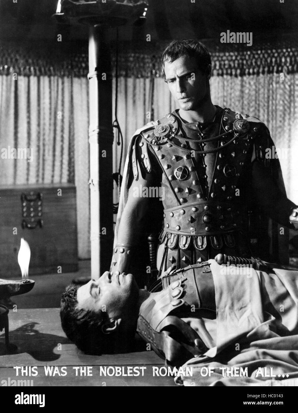 JULIUS CAESAR, James Mason, Marlon Brando, 1953 Stock Photo - Alamy
