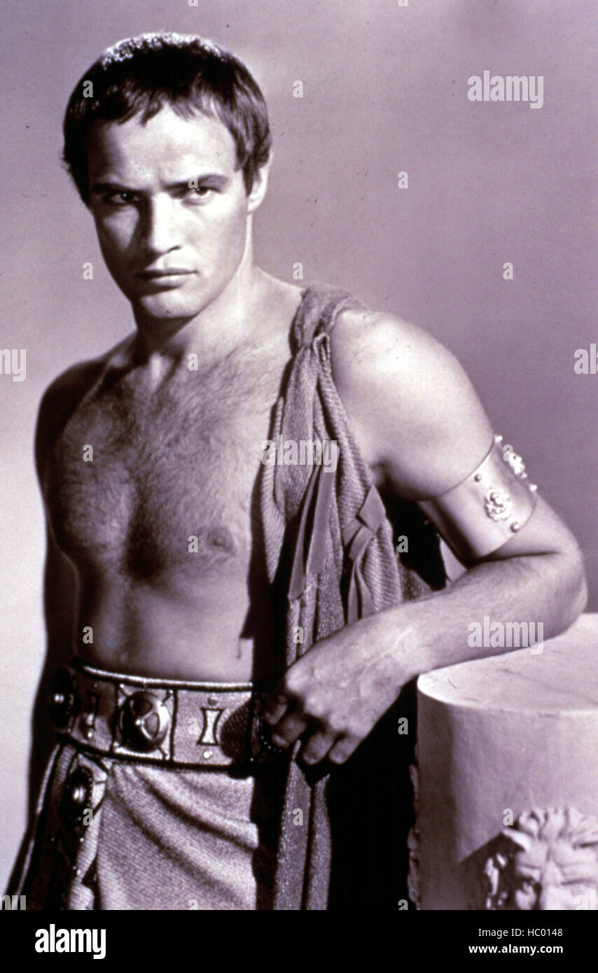 JULIUS CAESAR, Marlon Brando, 1953 Stock Photo - Alamy
