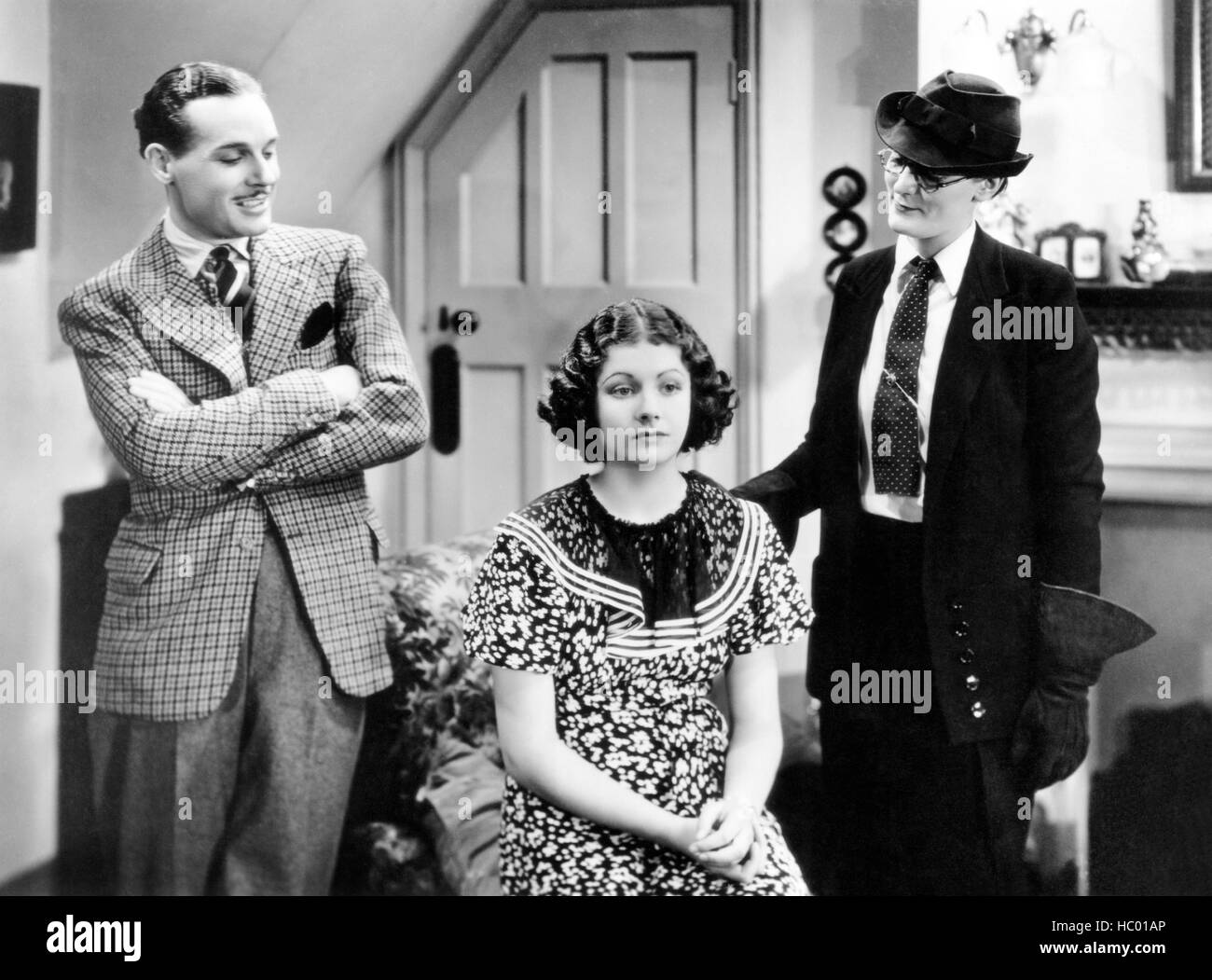 JURY'S EVIDENCE, Sebastian Shaw (left), Margaret Lockwood (center ...