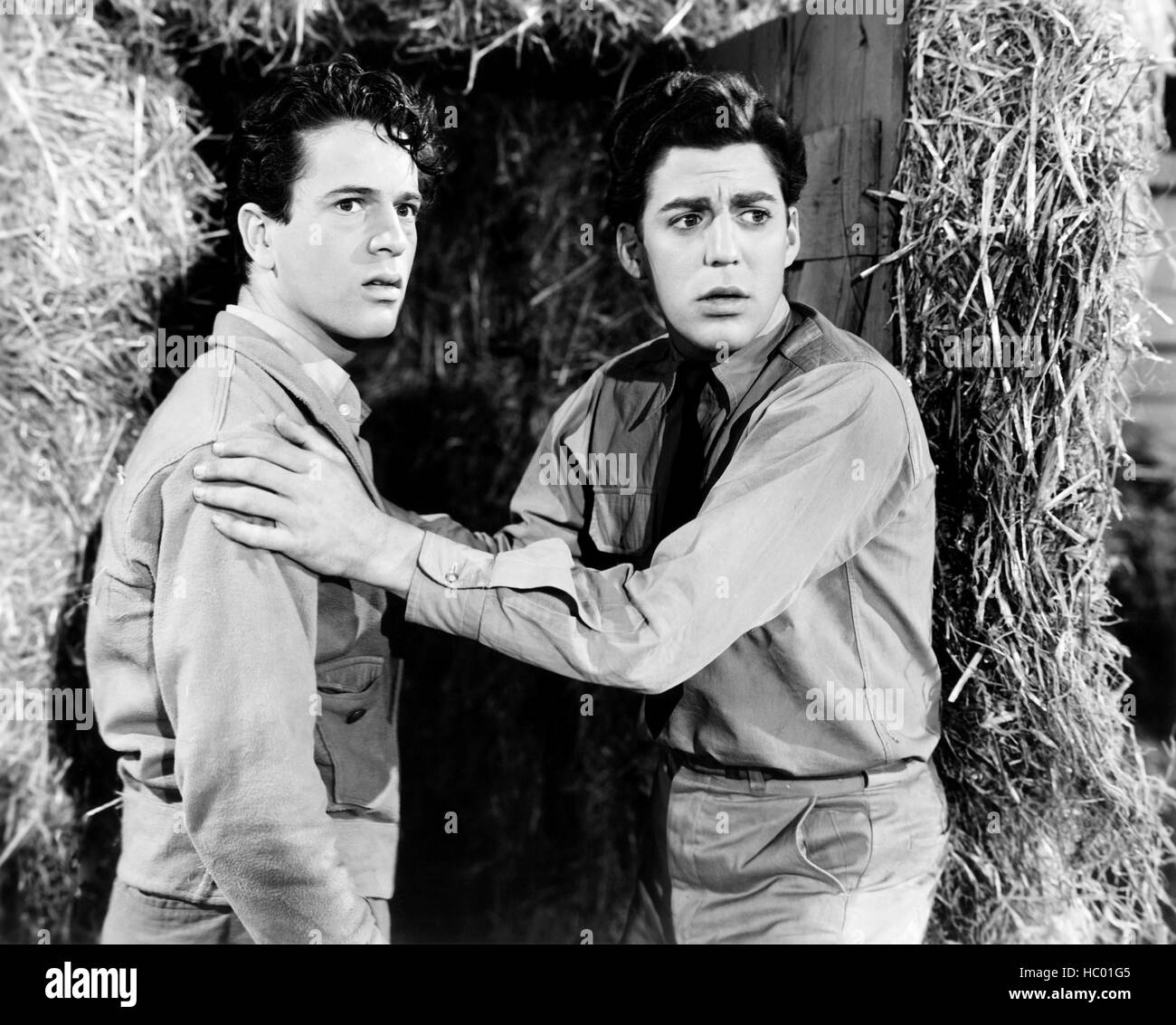 JUNIOR G-MEN OF THE AIR, from left, Gene Reynolds, Billy Halop, 1942 Stock Photo - Alamy