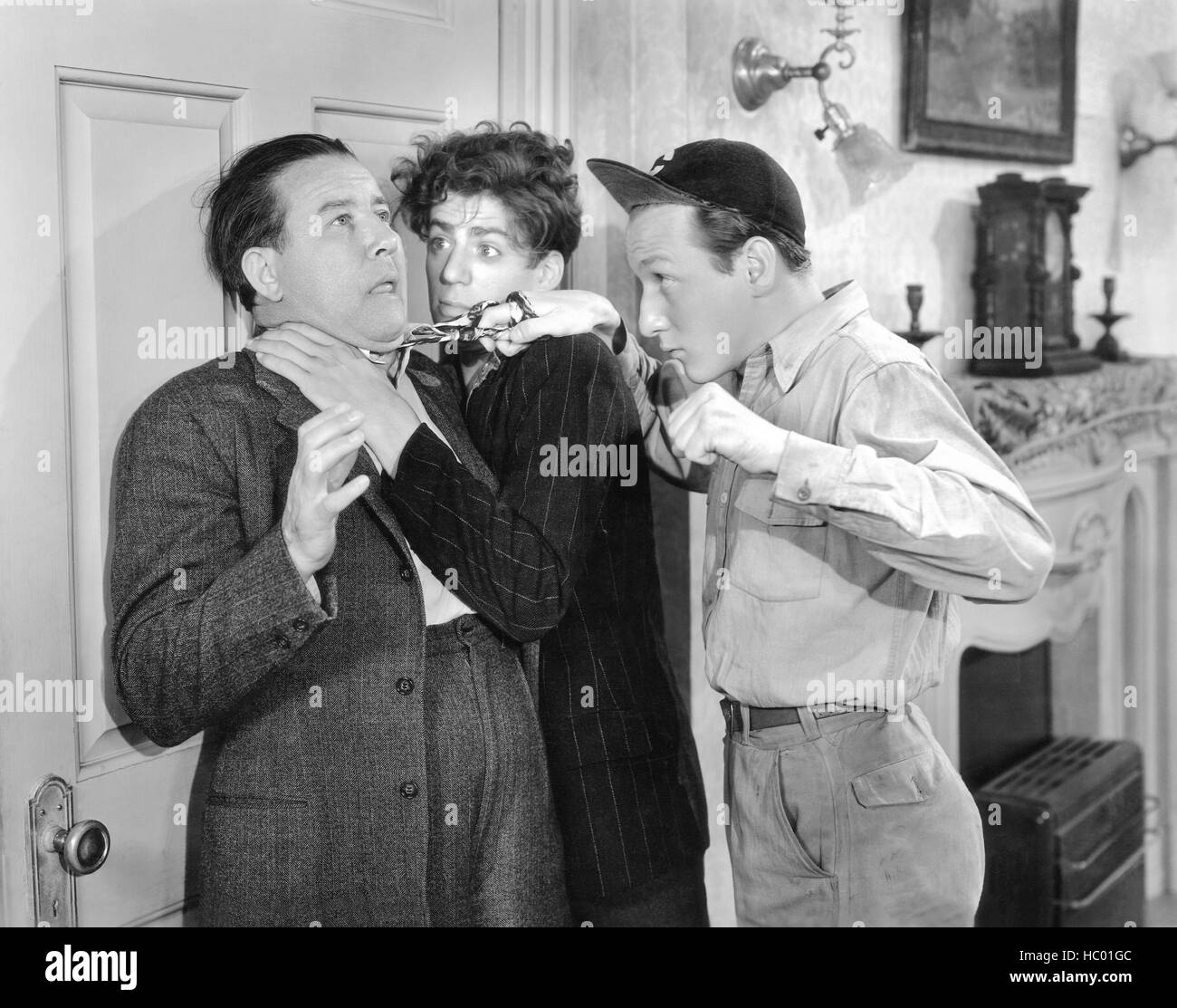 JUNIOR G-MEN, from left, Al Hill, Billy Halop, Huntz Hall, 1940 Stock ...