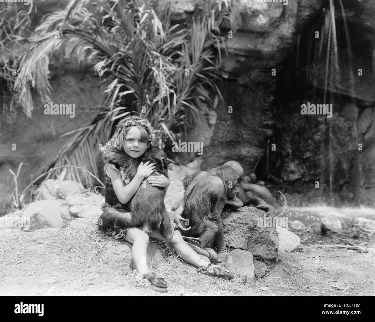 THE JUNGLE GODDESS, Vonda Phelps, 1922 Stock Photo - Alamy