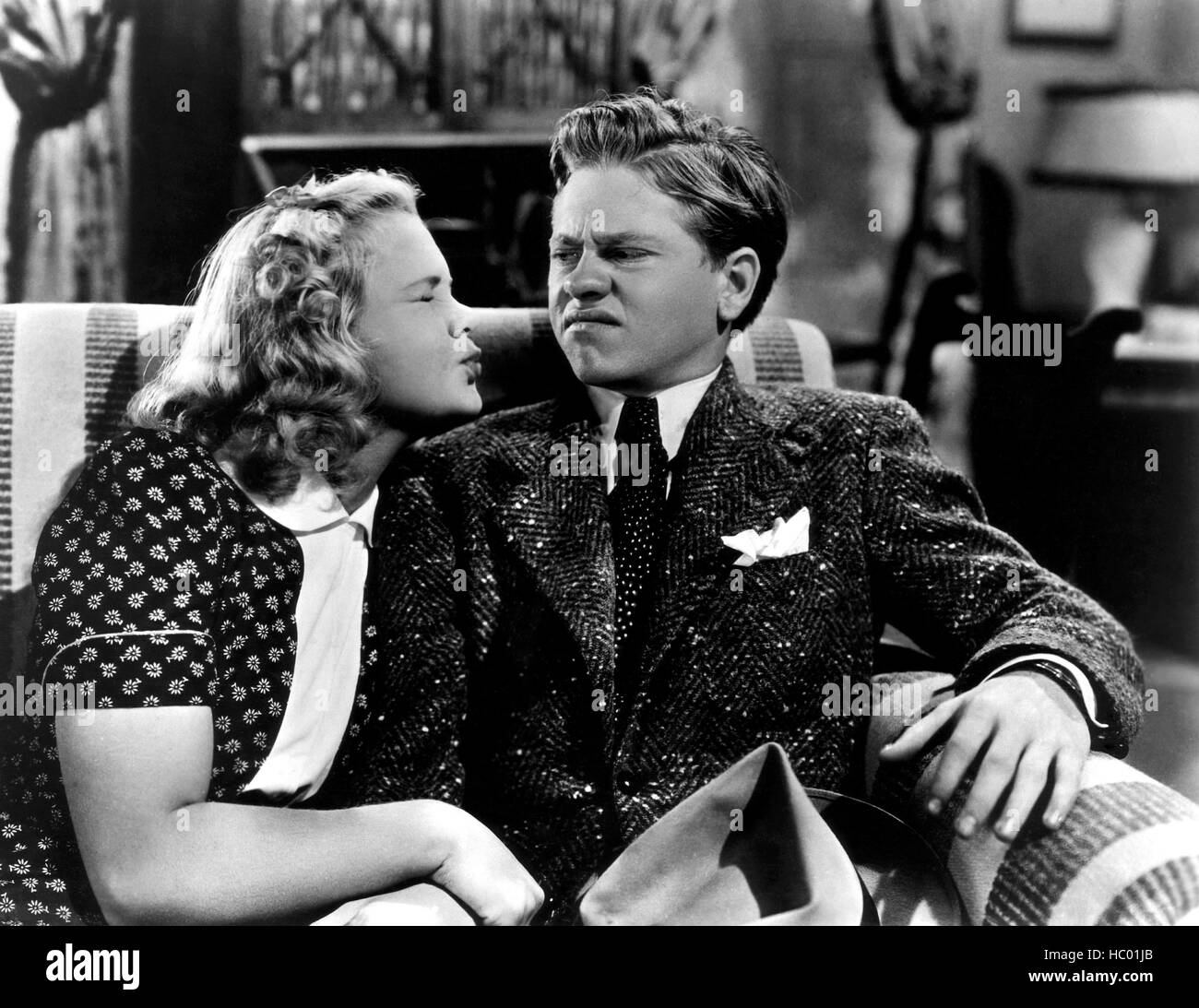 JUDGE HARDY AND SON, June Preisser, Mickey Rooney, 1939 Stock Photo - Alamy