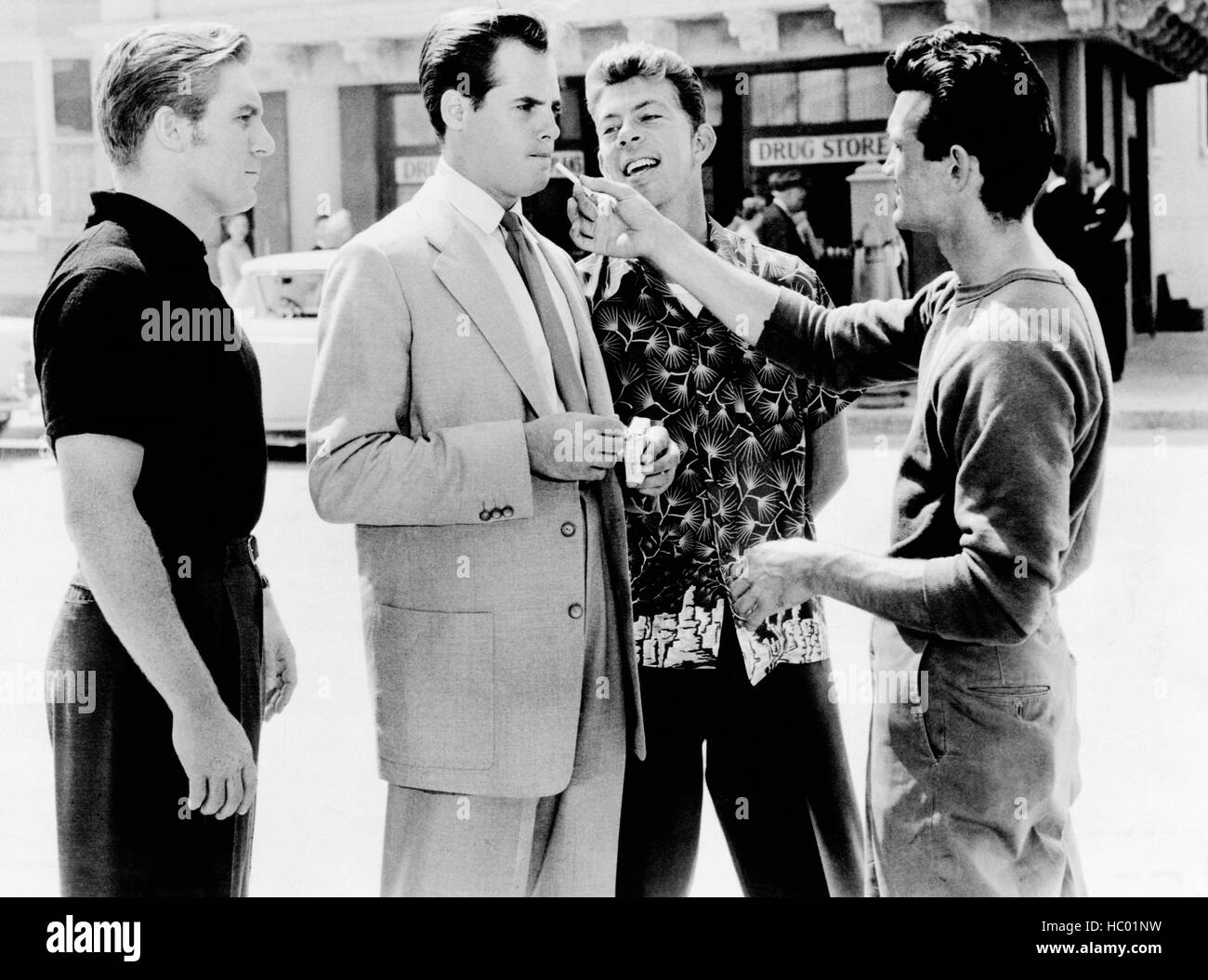 JUVENILE JUNGLE, from left, Joe Di Reda, Corey Allen, Joe Conley ...