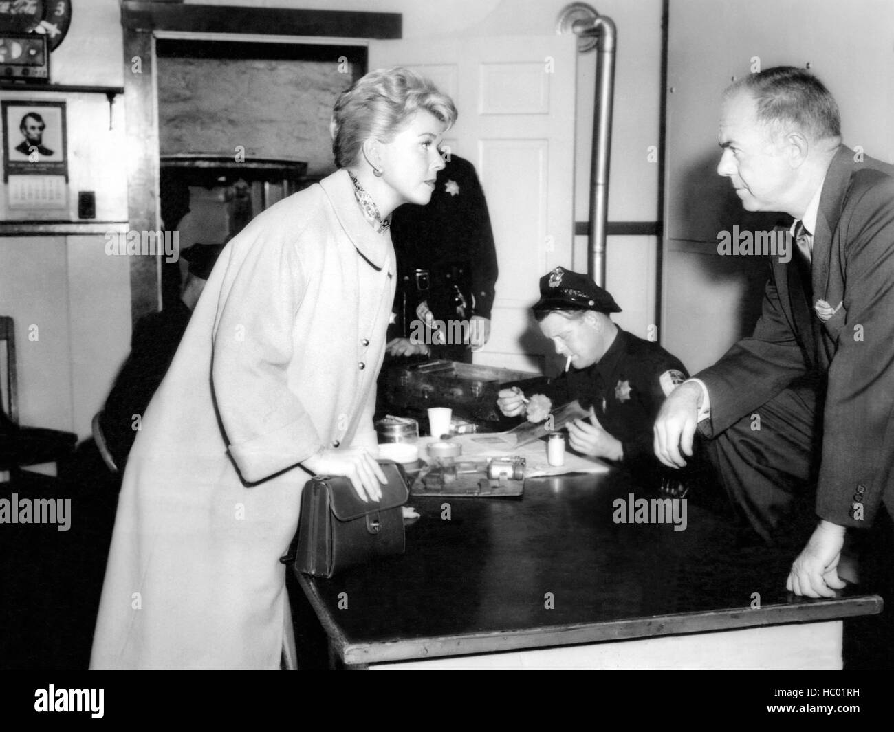 JULIE, from left, Doris Day, John Gallaudet, 1956 Stock Photo - Alamy