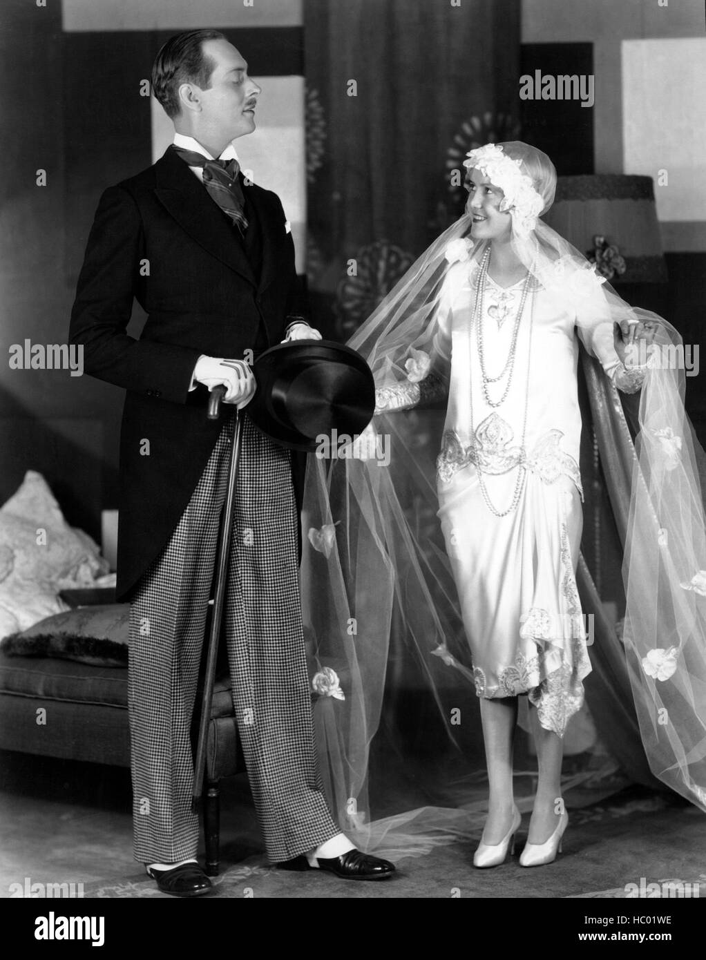 JUST MARRIED, William Austin, Ruth Taylor, 1928 Stock Photo - Alamy
